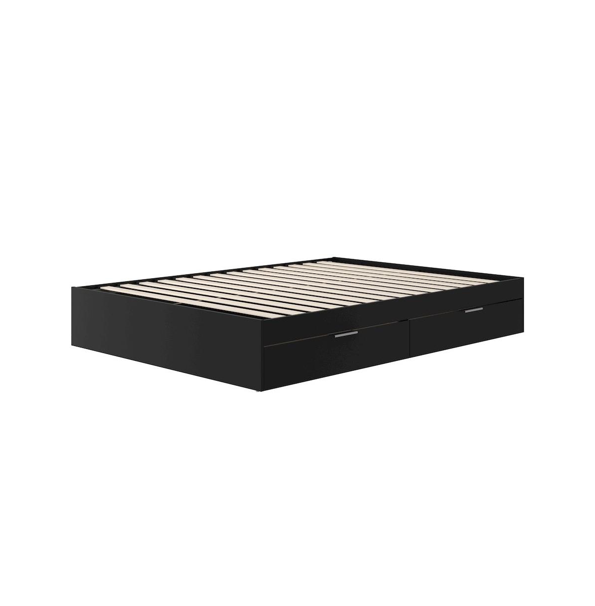 Click here for Nexera Hunter 2-Drawer Storage Bed - Black prices