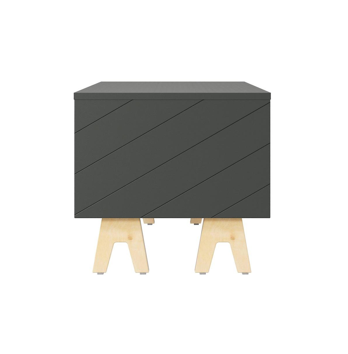 Click here for Nexera Runway Side Table - Gray prices