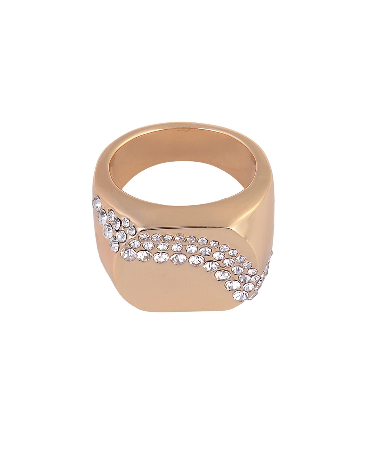 Click here for Laundry by Shelli Segal Gold Tone Square Ring with... prices