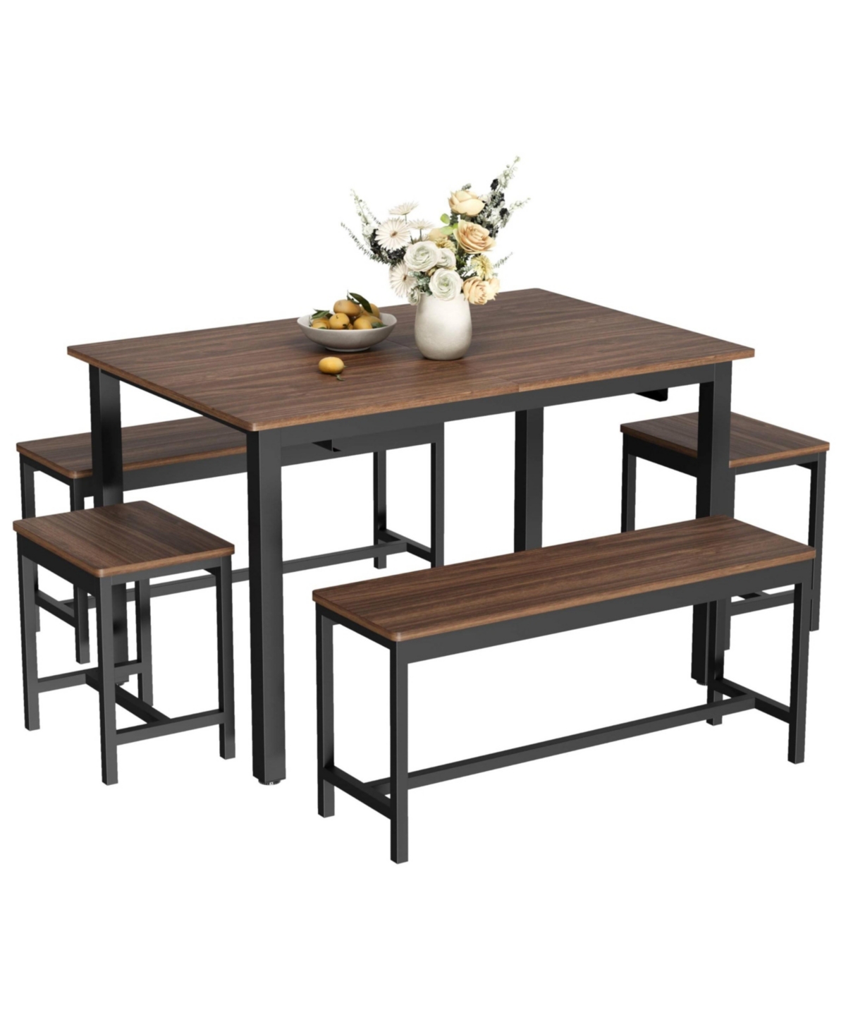 Click here for gaomon 5-Piece Extendable Dining Table Set for 4-8... prices