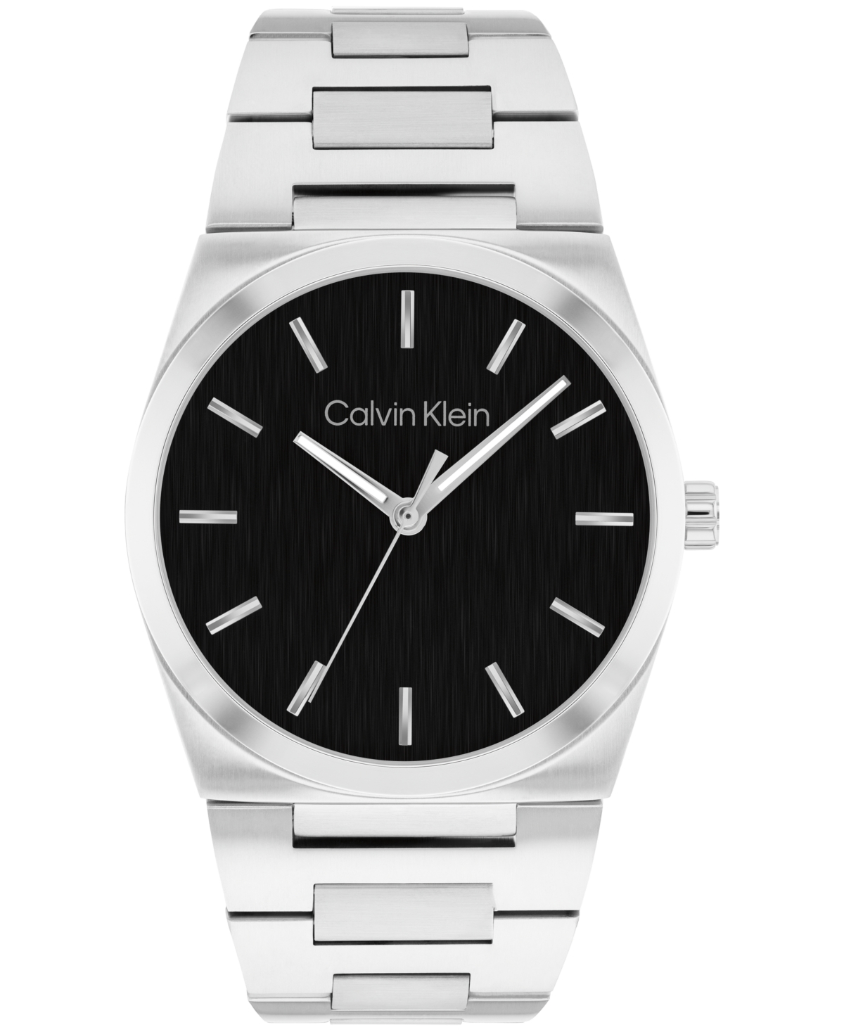 Click here for Calvin Klein Mens Ck Empower Silver Tone Stainless... prices