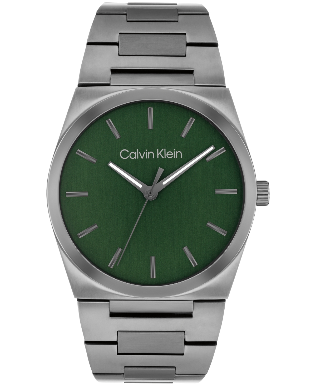 Click here for Calvin Klein Mens Ck Empower Gray Ip Stainless Ste... prices