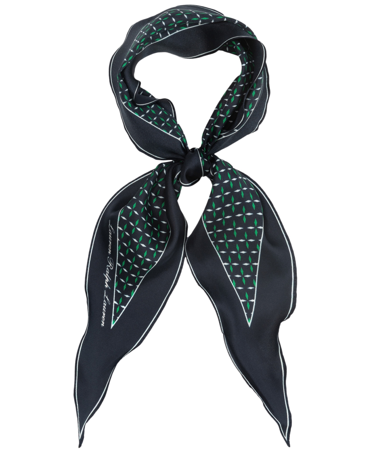 Click here for Lauren Ralph Lauren Geo Small Diamond Scraf - Stem prices