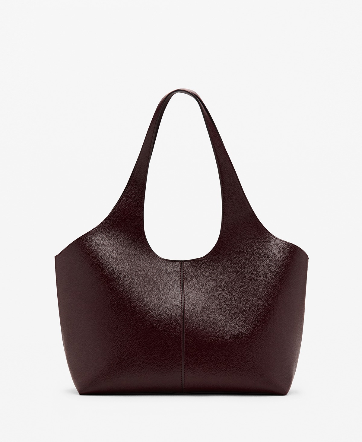 Click here for Mango Womens Large Shopper Bag - Burgundy prices