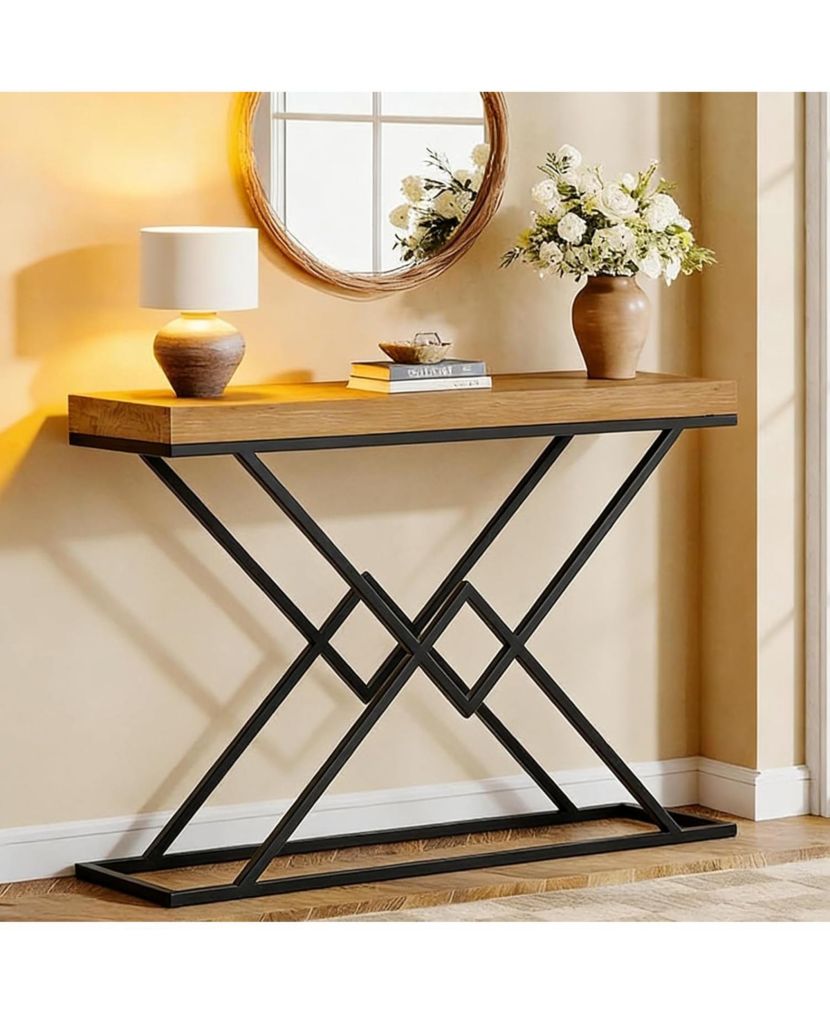 Click here for Tribesigns Solid Wood Console Table  47.2" In... prices