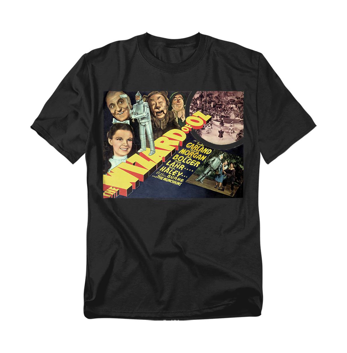 Click here for Wizard Of Oz Mens Vintage Poster T-Shirt - Black prices