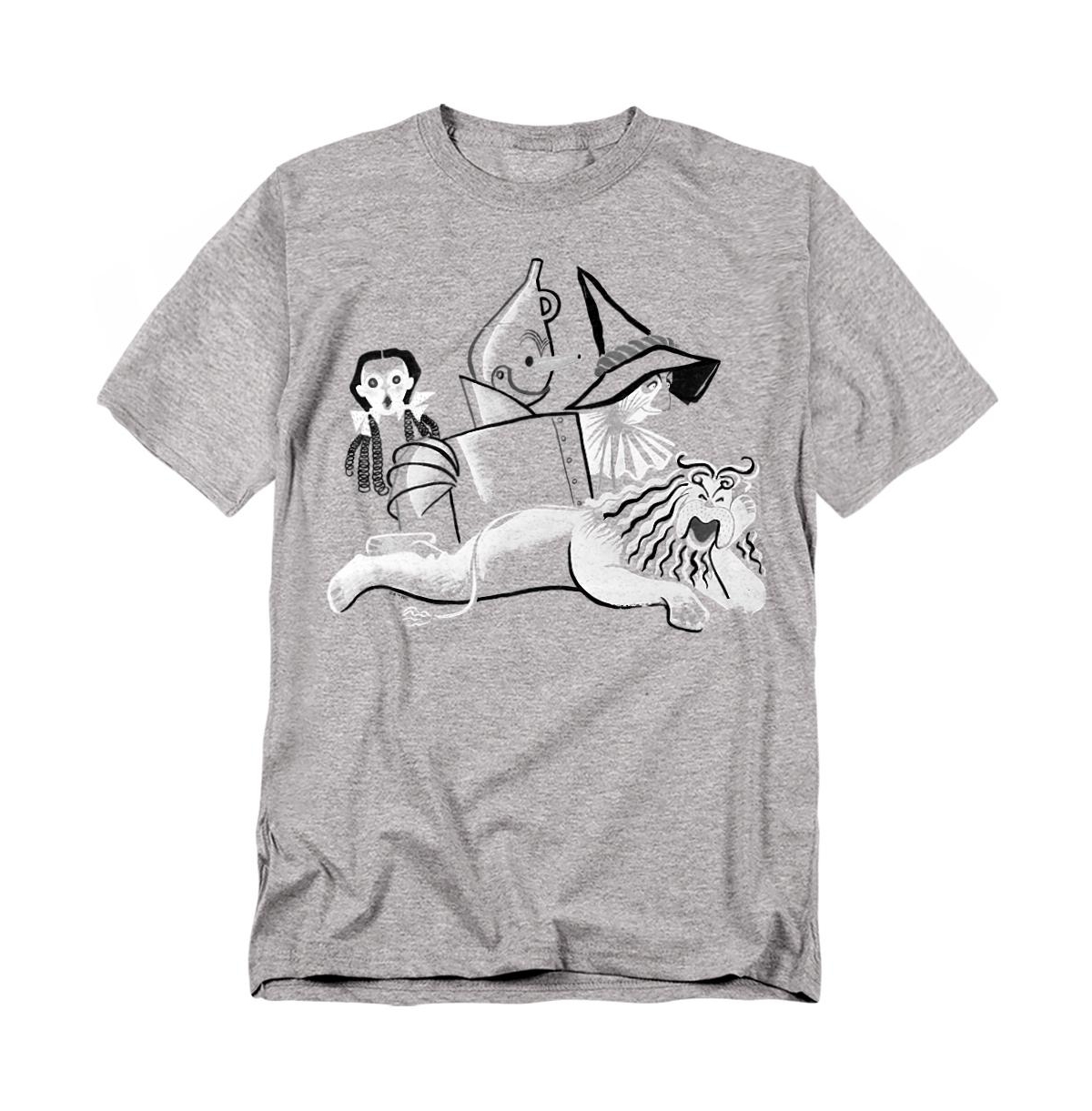 Click here for Wizard Of Oz Mens The Group Doodle T-Shirt - Athle... prices