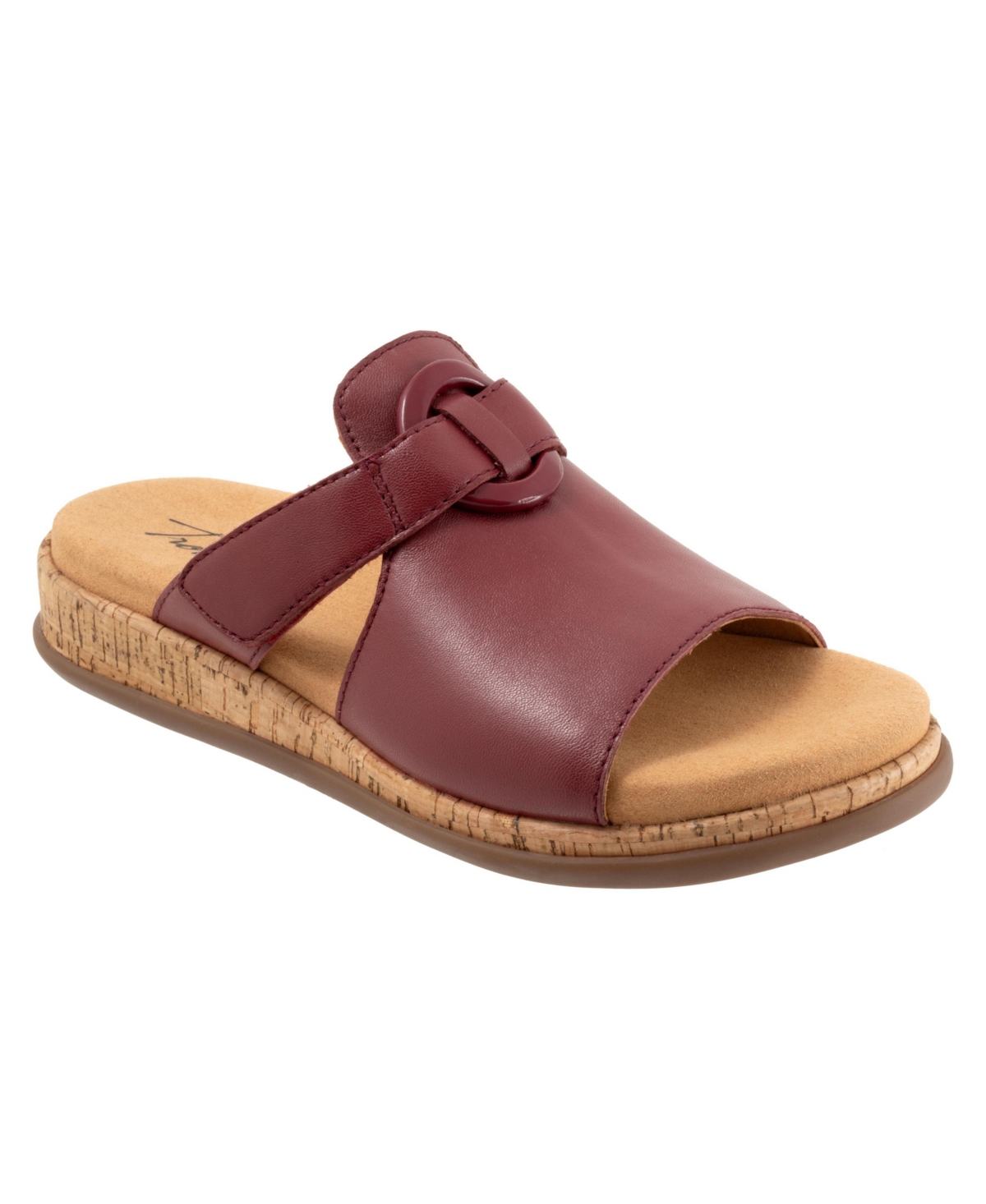 Click here for Trotters Ginnie Sandal - Cherry prices