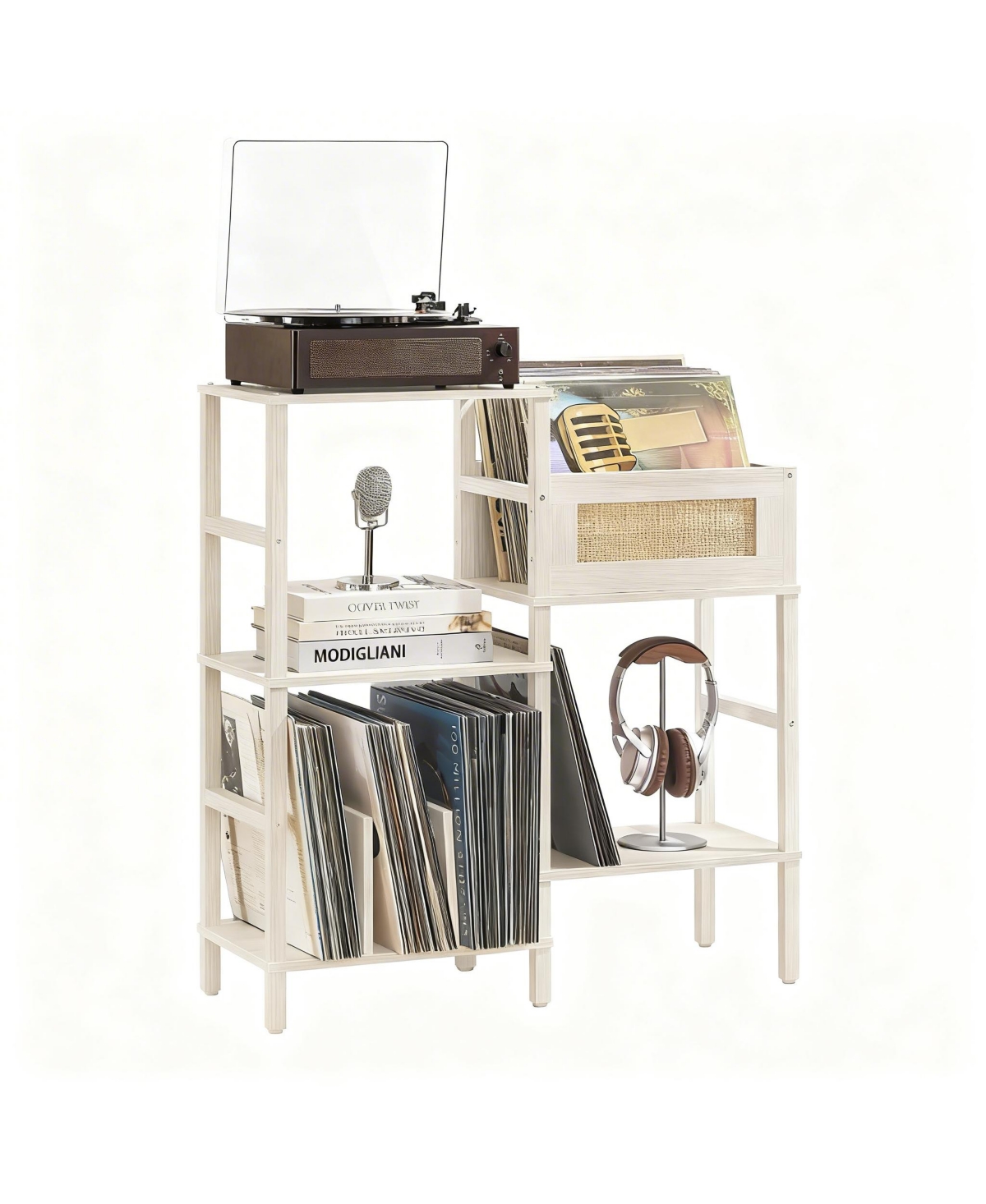 Click here for Yigii Bohemian 5-Color Vinyl Record Stand with 3+2... prices