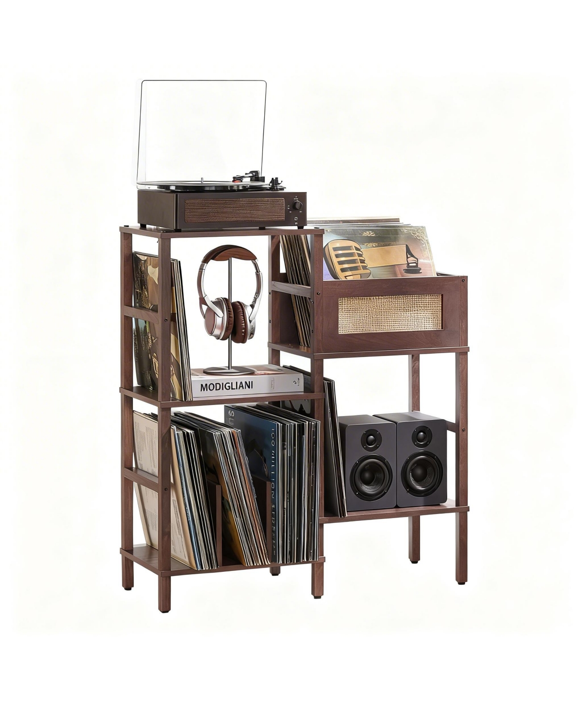 Click here for Yigii Bohemian 5-Color Vinyl Record Stand with 3+2... prices