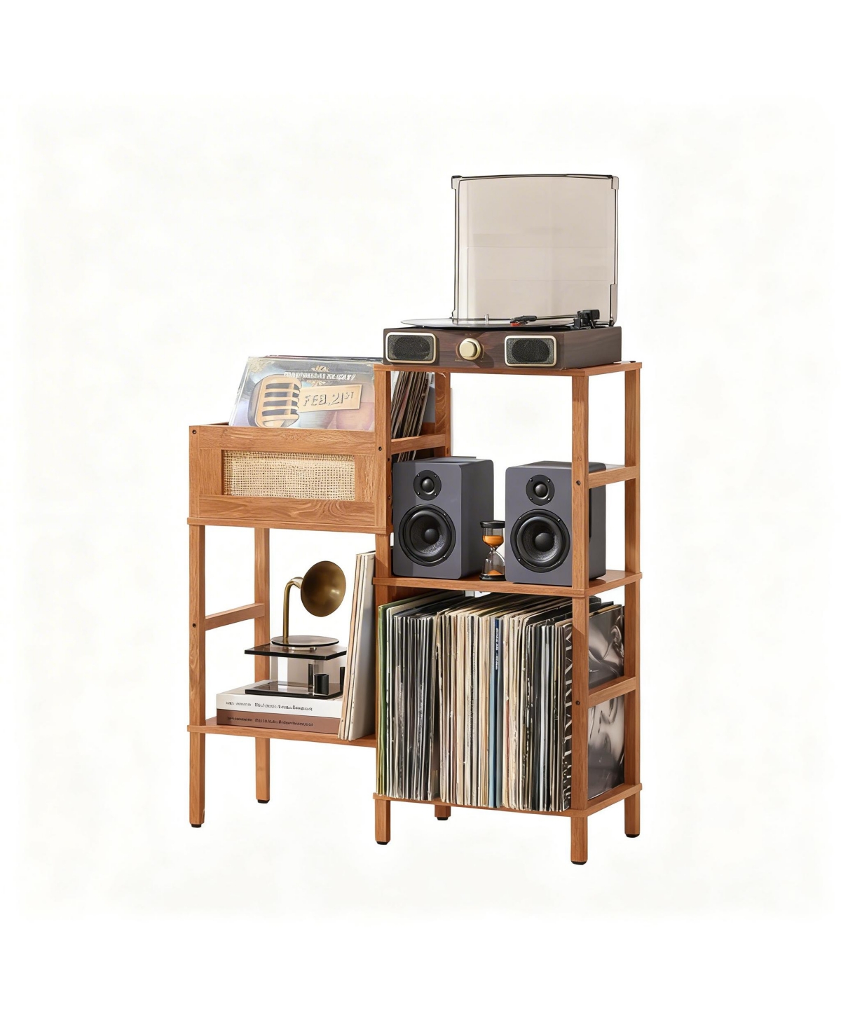 Click here for Yigii Bohemian 5-Color Vinyl Record Stand with 3+2... prices