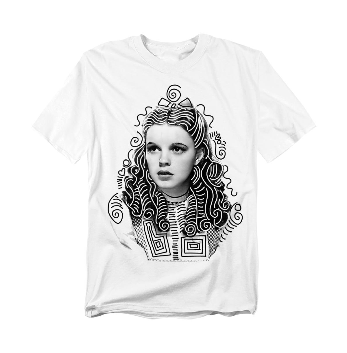 Click here for Wizard Of Oz Mens Dorothy Griffiti T-Shirt - White prices