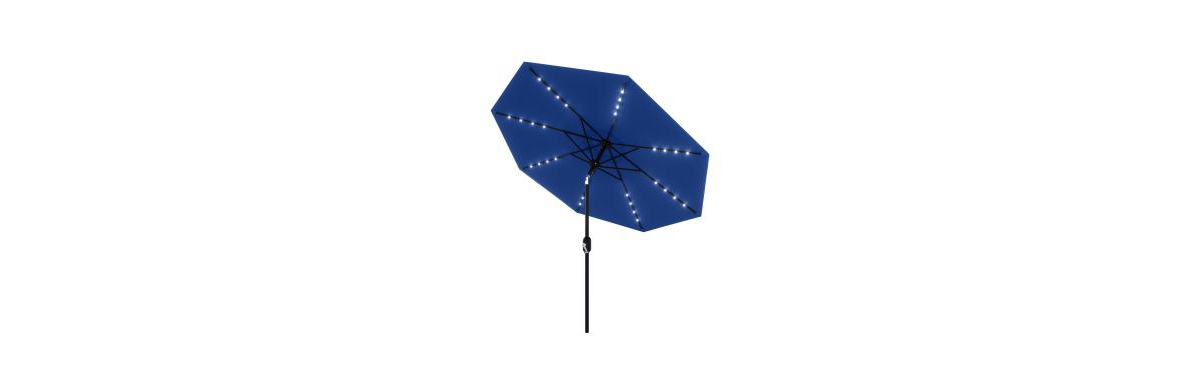 Click here for gaomon 9 ft Patio Umbrella with Solar Led Lights... prices