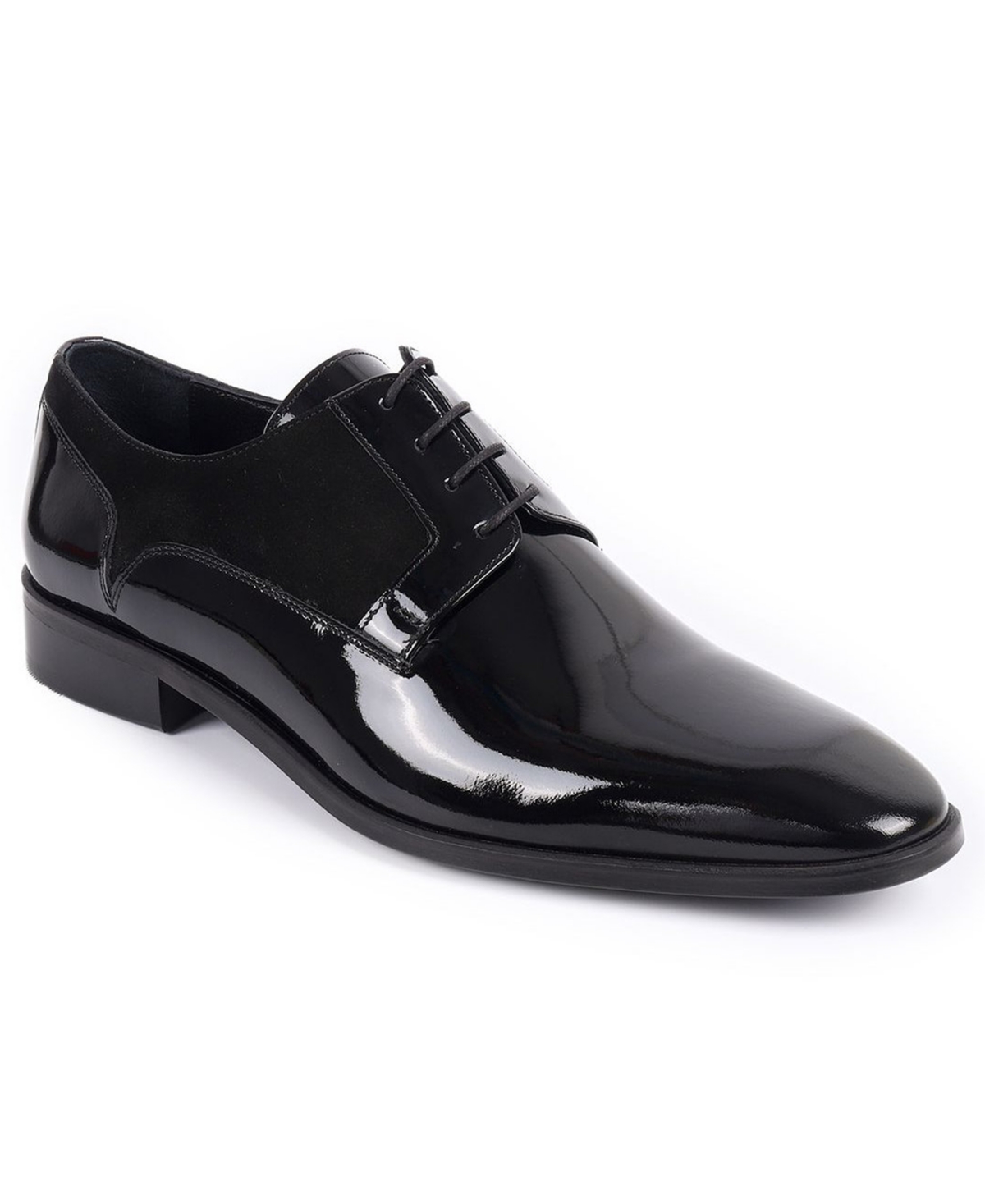 Click here for Vellapais Mens Lace-Up Oxford Shoes - Black prices