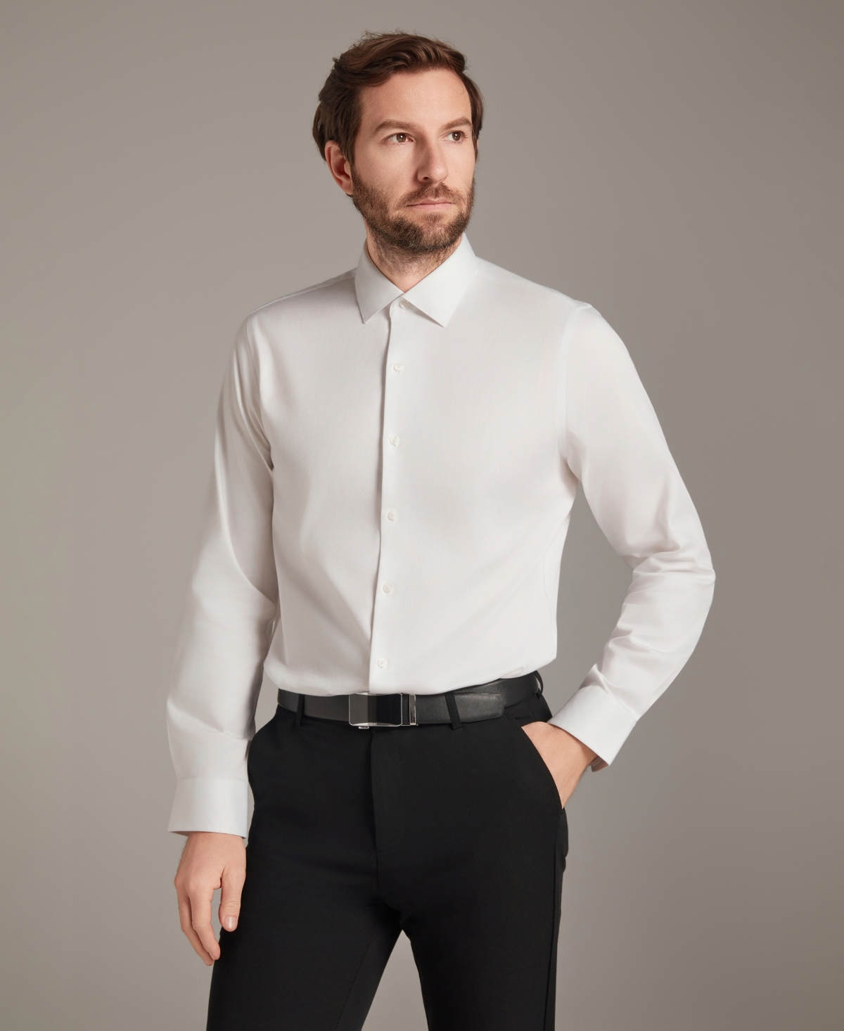 Click here for Bar Iii Mens Diamond Dobby Slim Fit Dress Shirt  M... prices