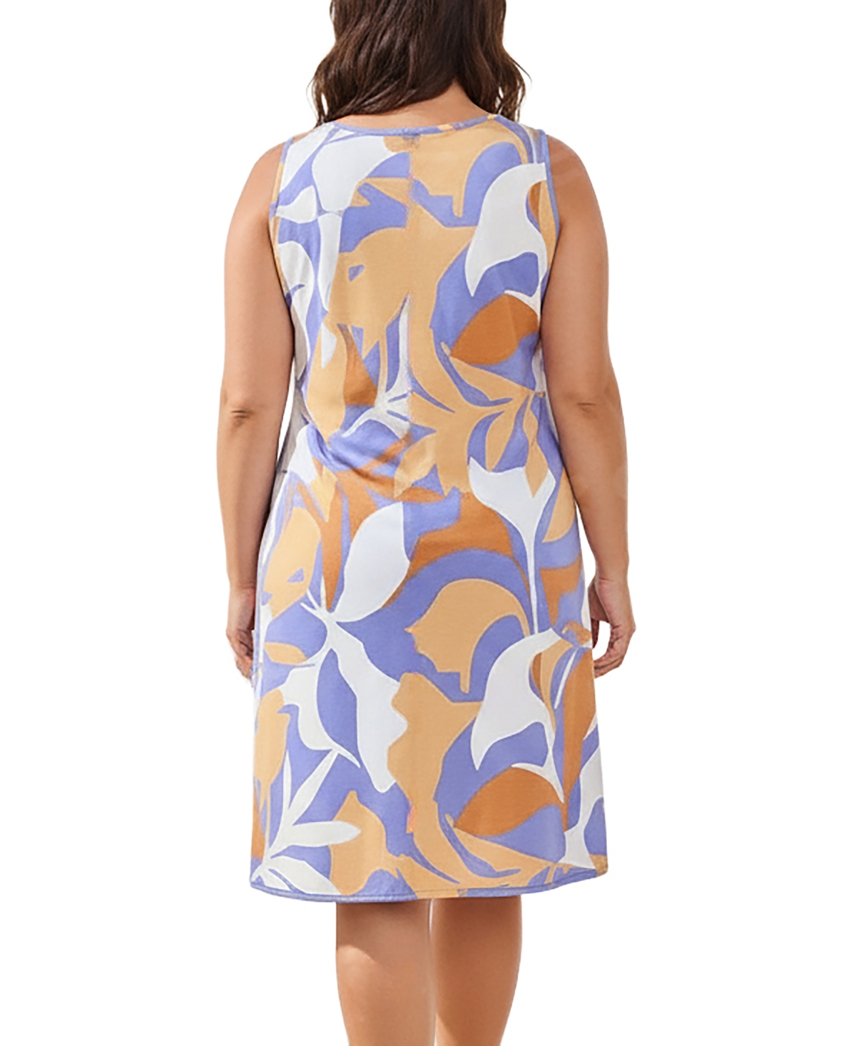 Click here for Tribal Plus Size Printed Reversible A-Line Dress w... prices