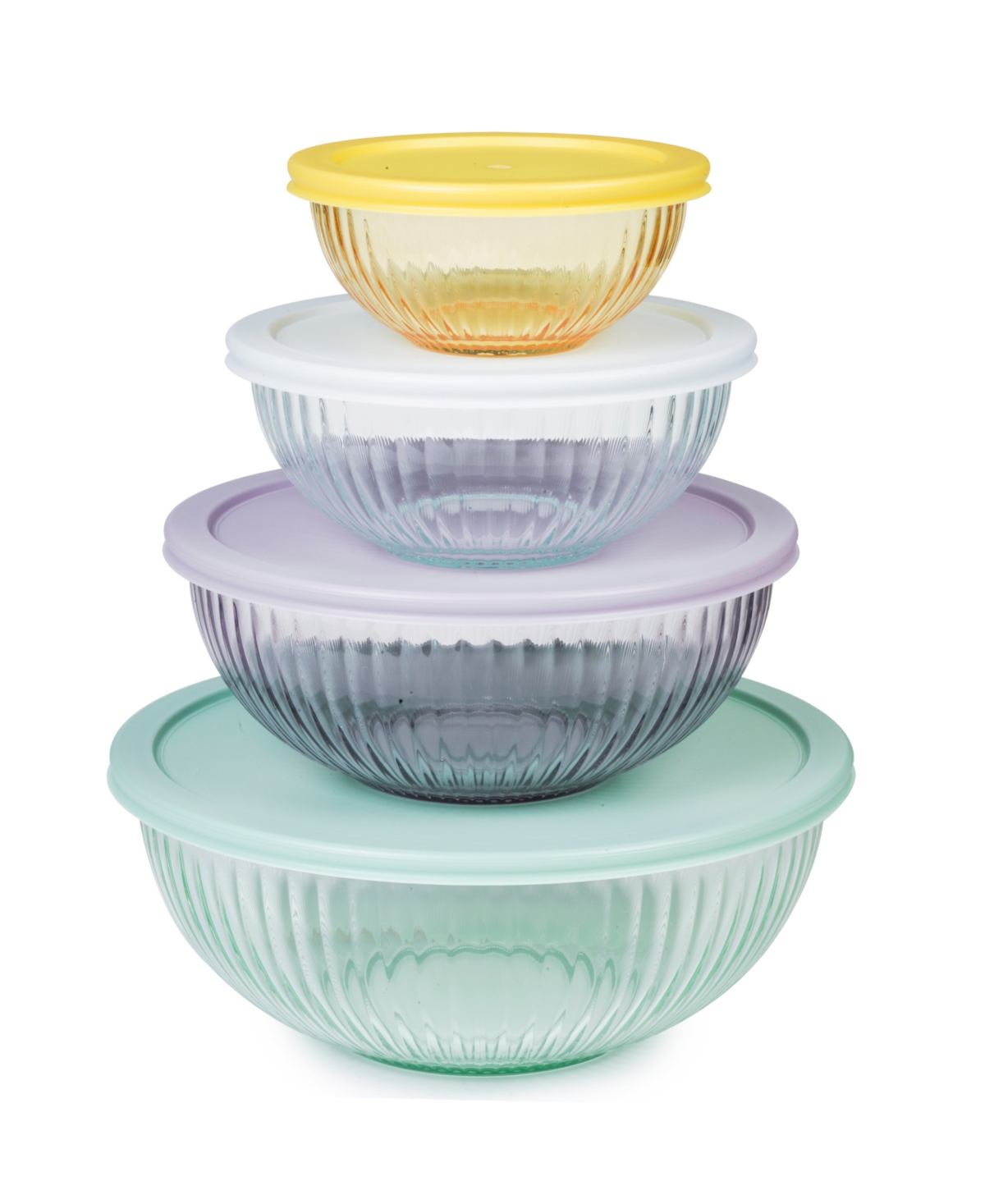 Click here for Sedona Kitchen 4-Pc. Glass Mixing Bowl Set - Multi prices