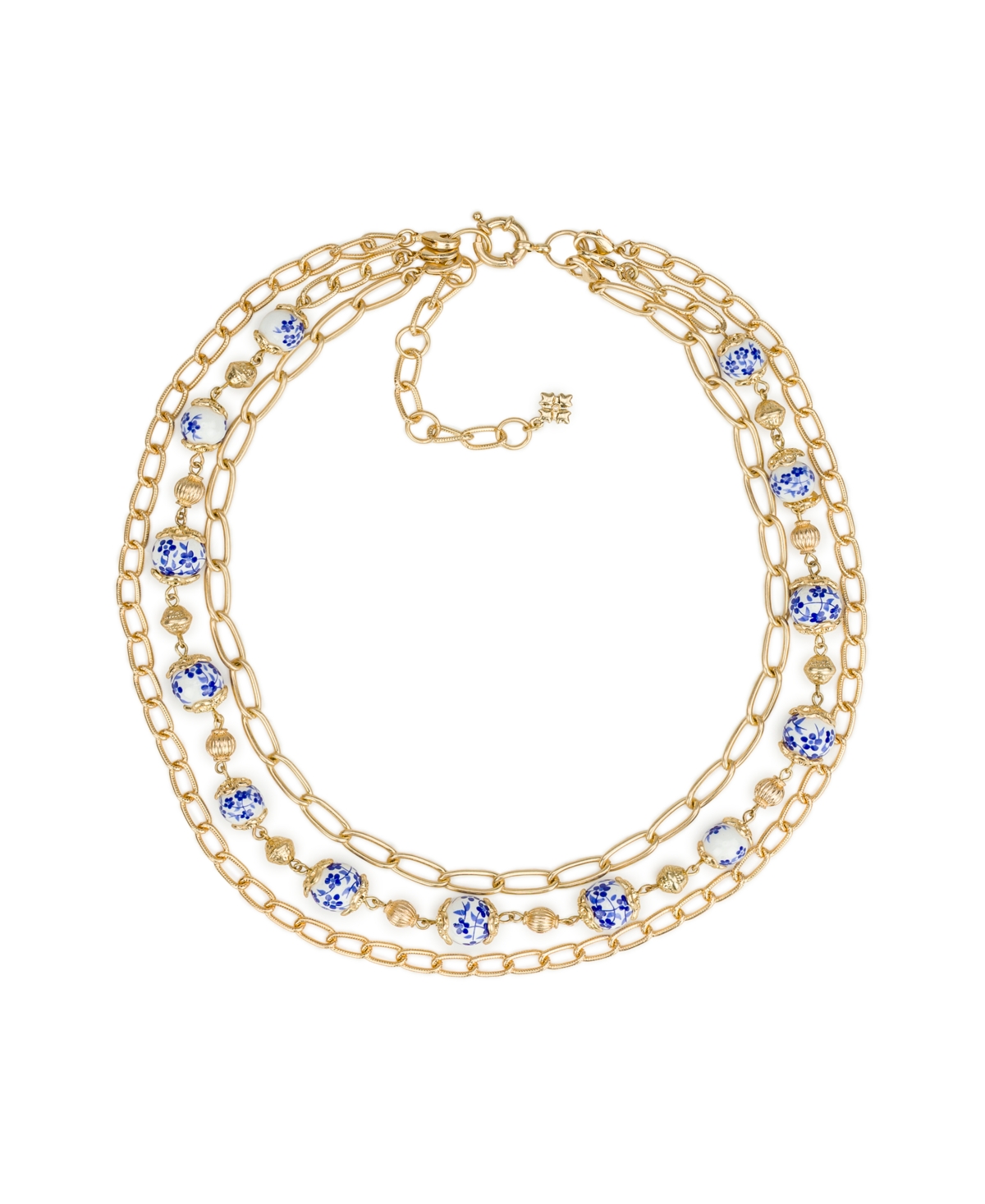 Click here for Patricia Nash Gold-Tone Plated Modular Necklace -... prices