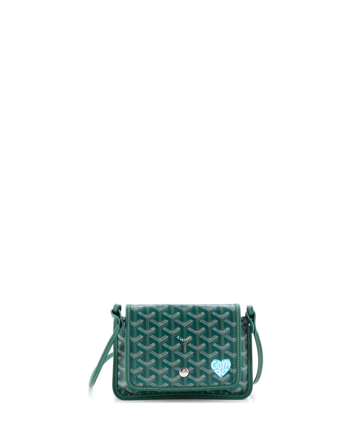 Click here for Pre-Owned Goyard Plumet Clutch Wallet Printed Coat... prices