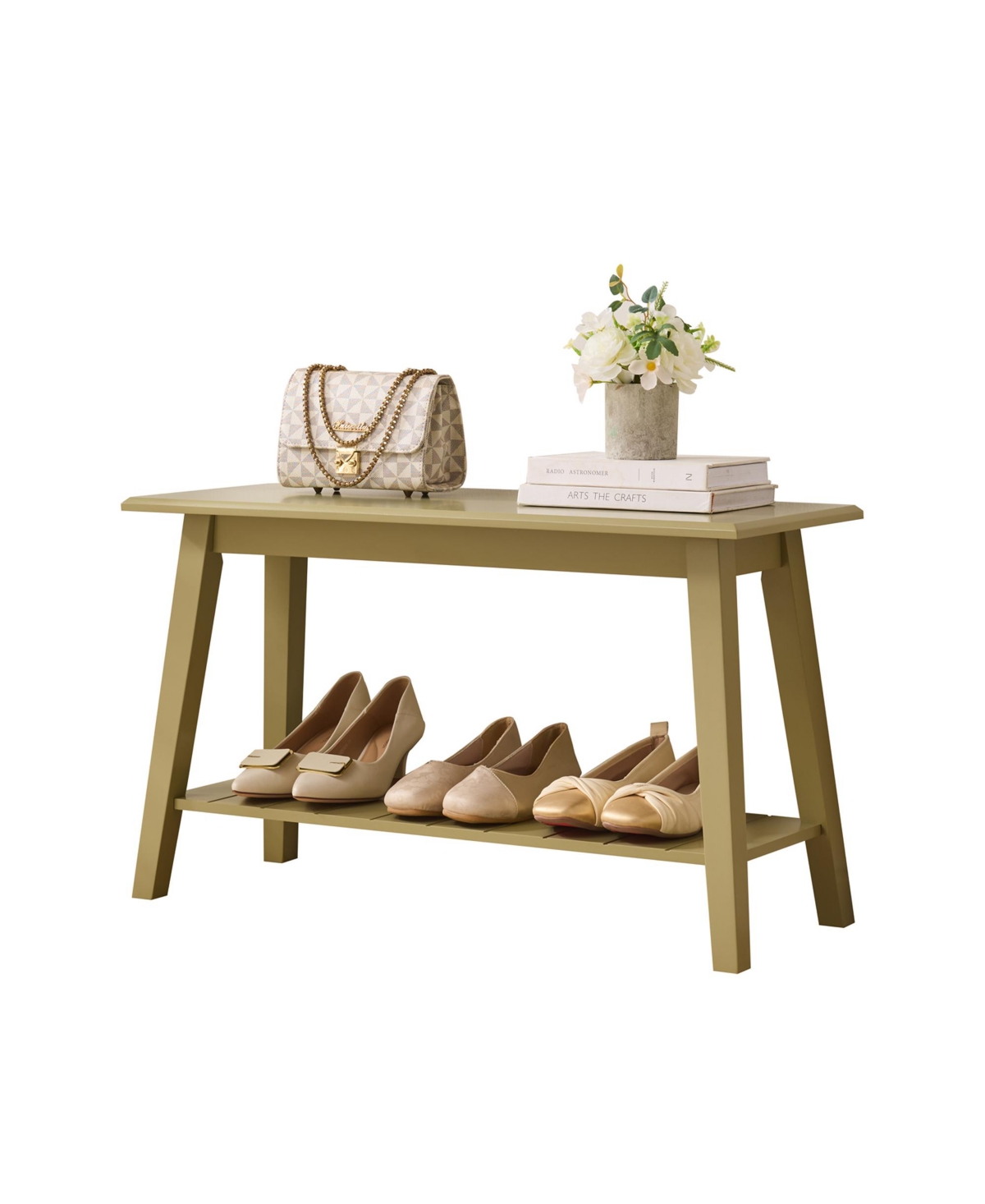 Click here for Kings Brand Furniture Wood Entryway Bench with Sto... prices