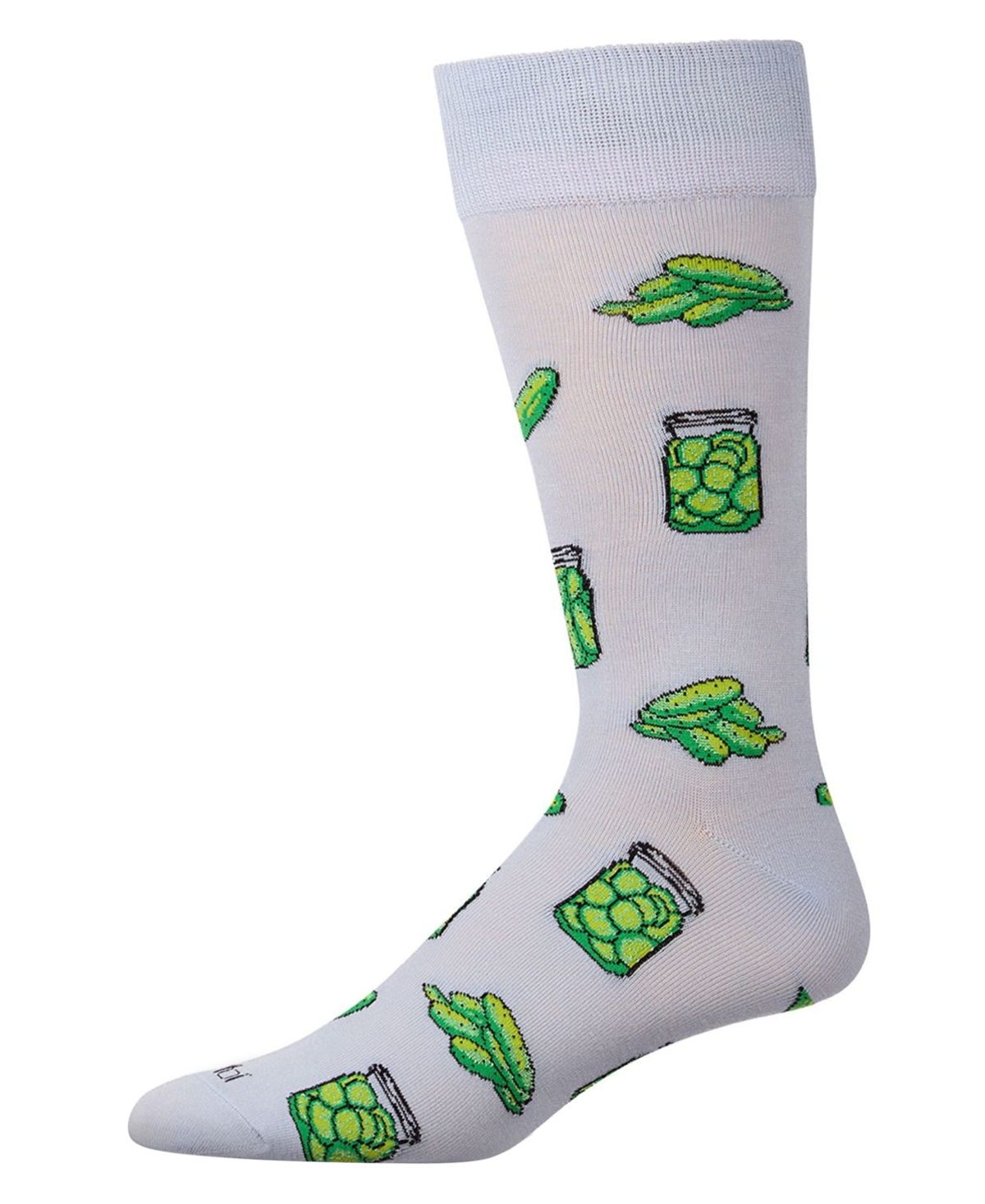 Click here for MeMoi Mens Pickles-Themed Novelty Crew Socks - Sky... prices