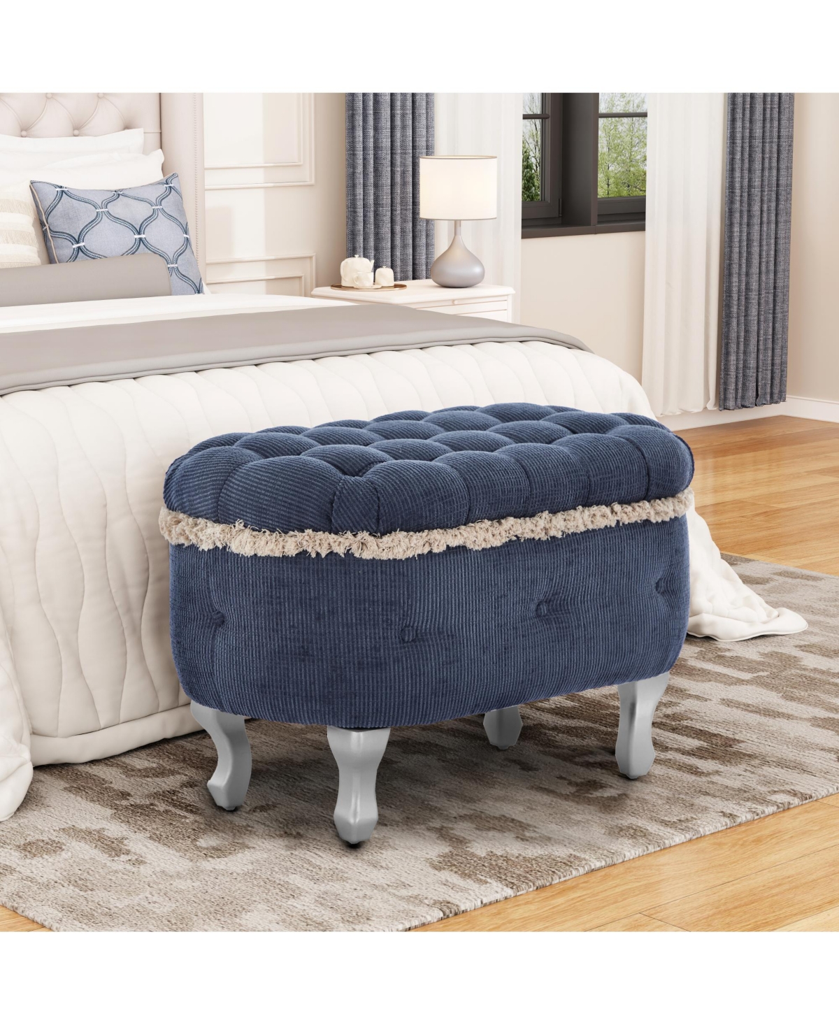 Click here for Rainsken Ottoman with Storage Upholstered Foot Sto... prices