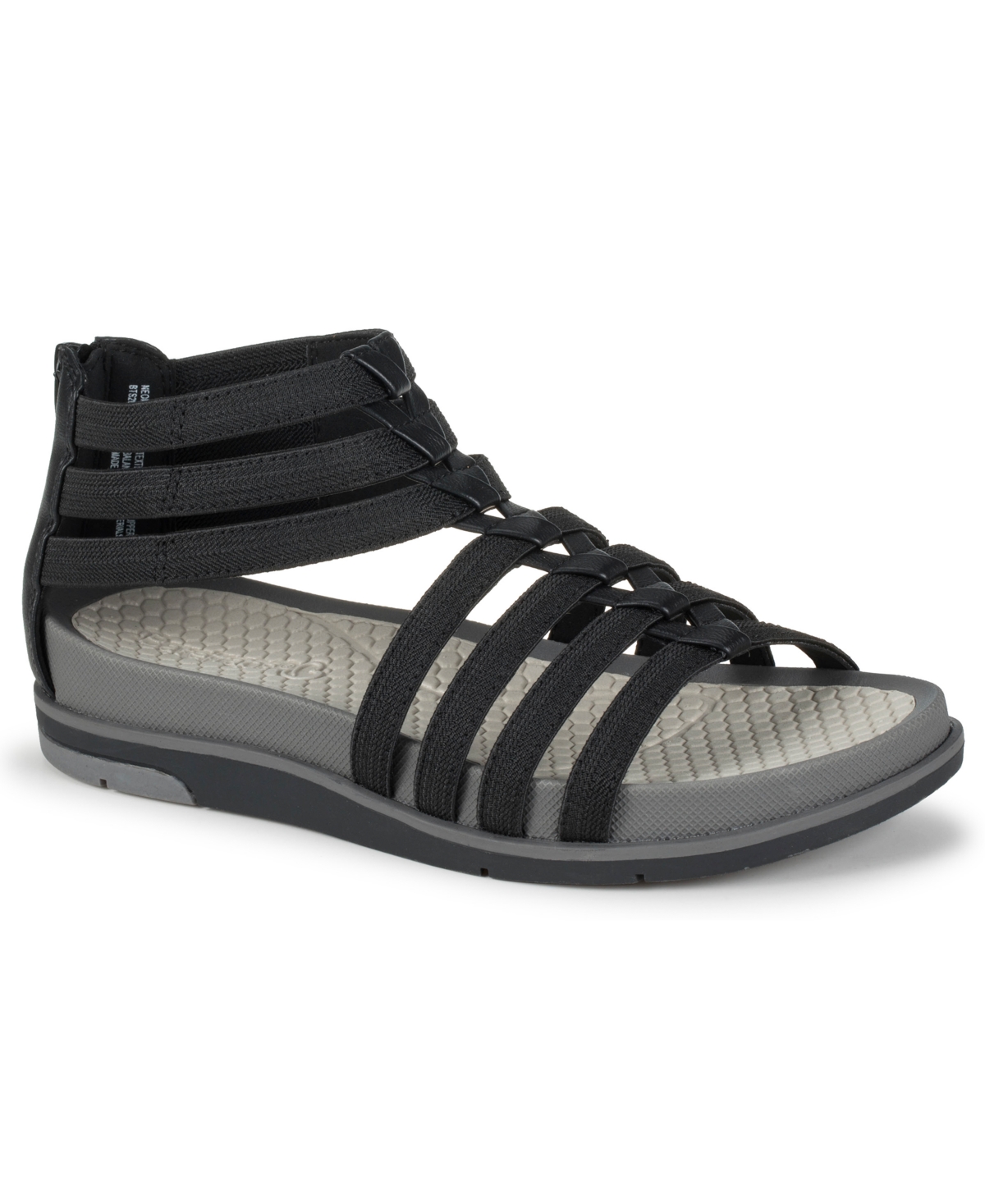 Click here for Baretraps Womens Neoma Round Toe Sandals - Black/G... prices