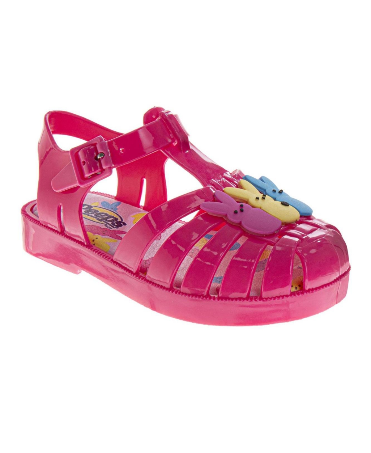Click here for Peeps Toddler Jelly Waterproof Sandals - Pink prices