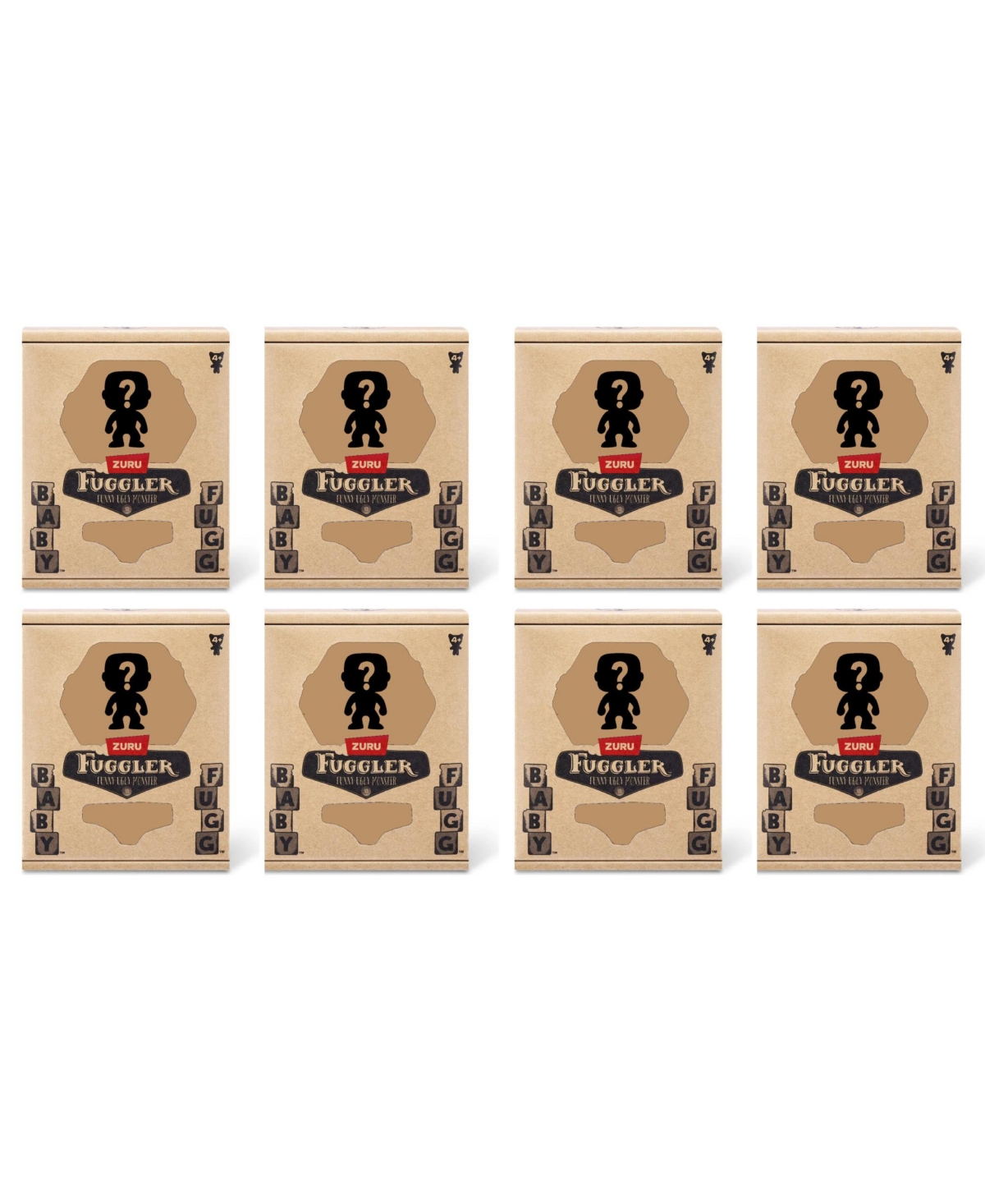 Click here for Fuggler Pack of 8 Zuru Baby Fugg 3.5 Inch Plush To... prices