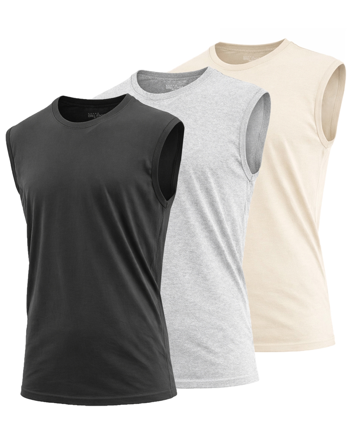 Click here for Blu Rock Mens 3-Pack Slim-Fit Sleeveless Muscle T-... prices