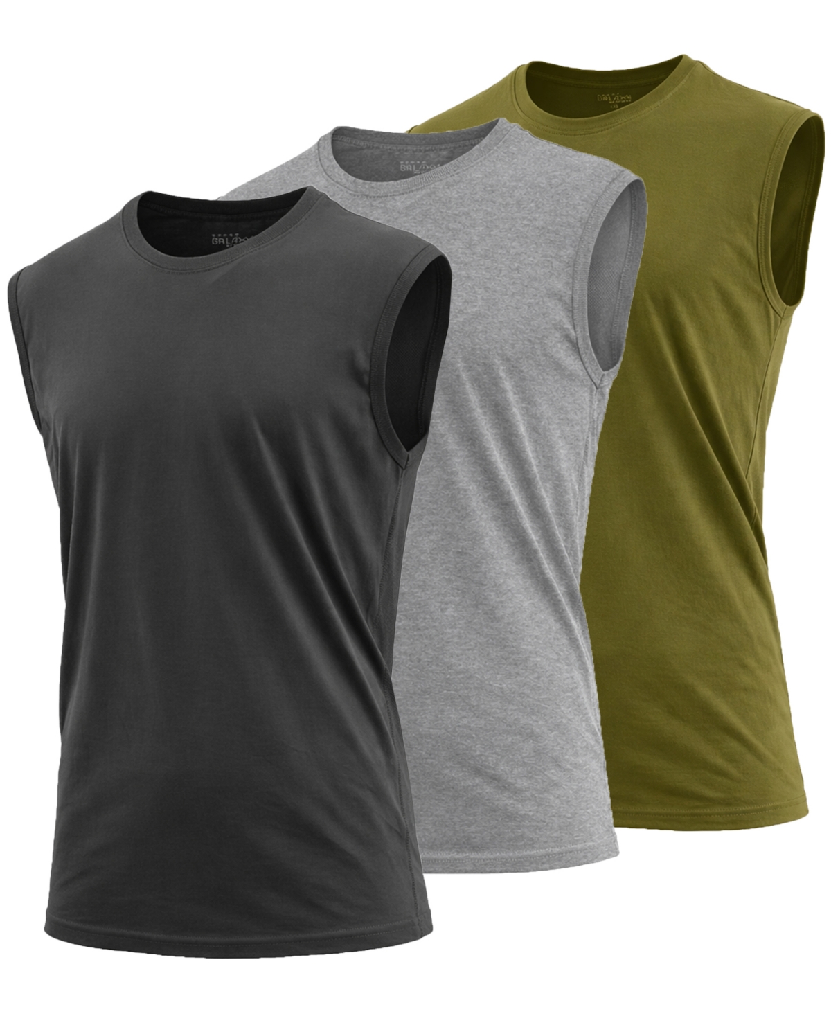 Click here for Blu Rock Mens 3-Pack Slim-Fit Sleeveless Muscle T-... prices