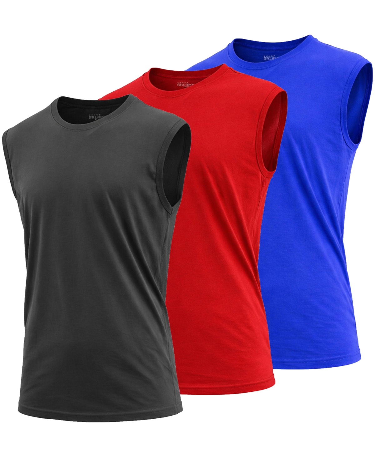 Click here for Blu Rock Mens 3-Pack Slim-Fit Sleeveless Muscle T-... prices