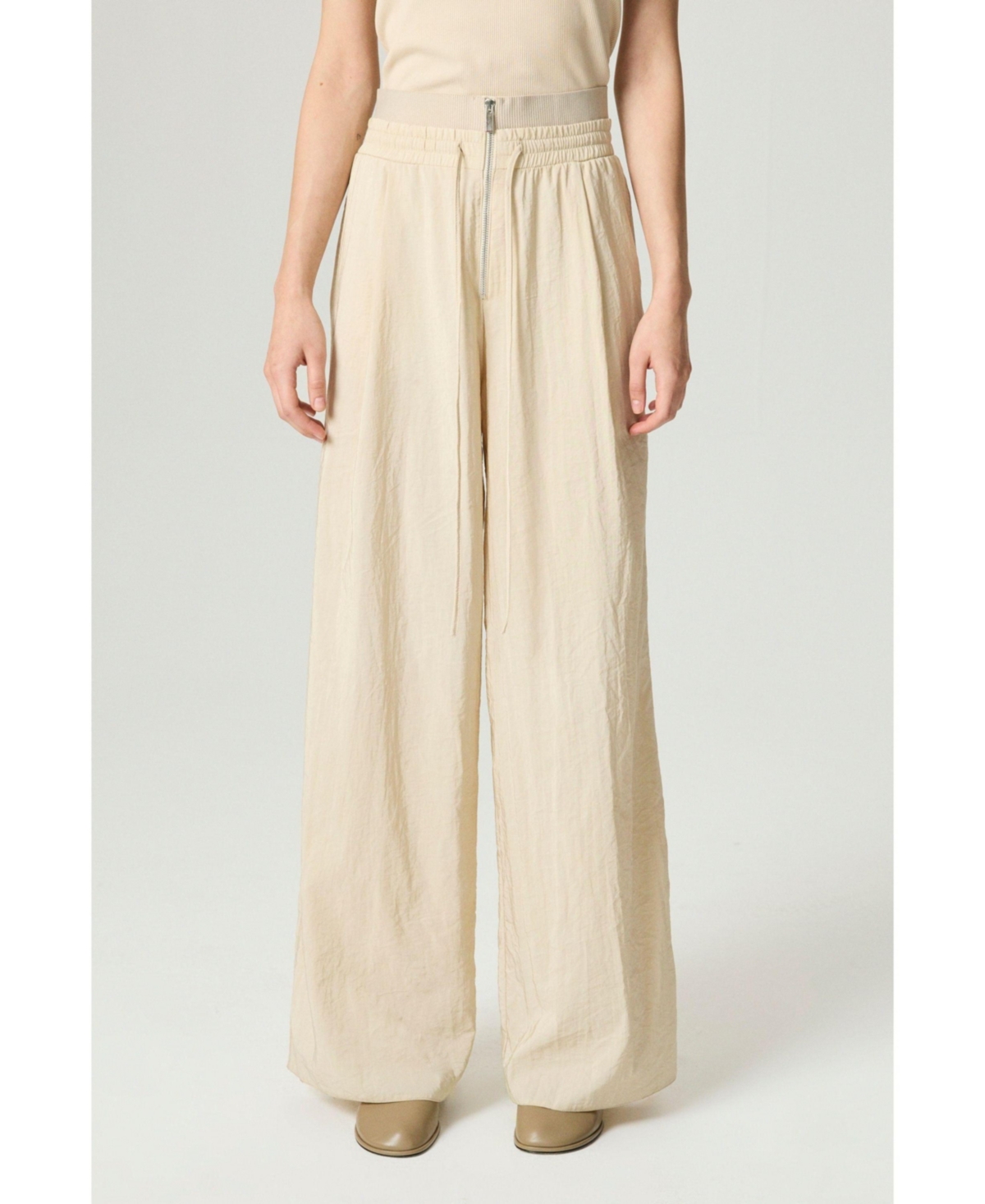 Click here for Nocturne Womens Drawstring-Waist Relaxed Pants - O... prices