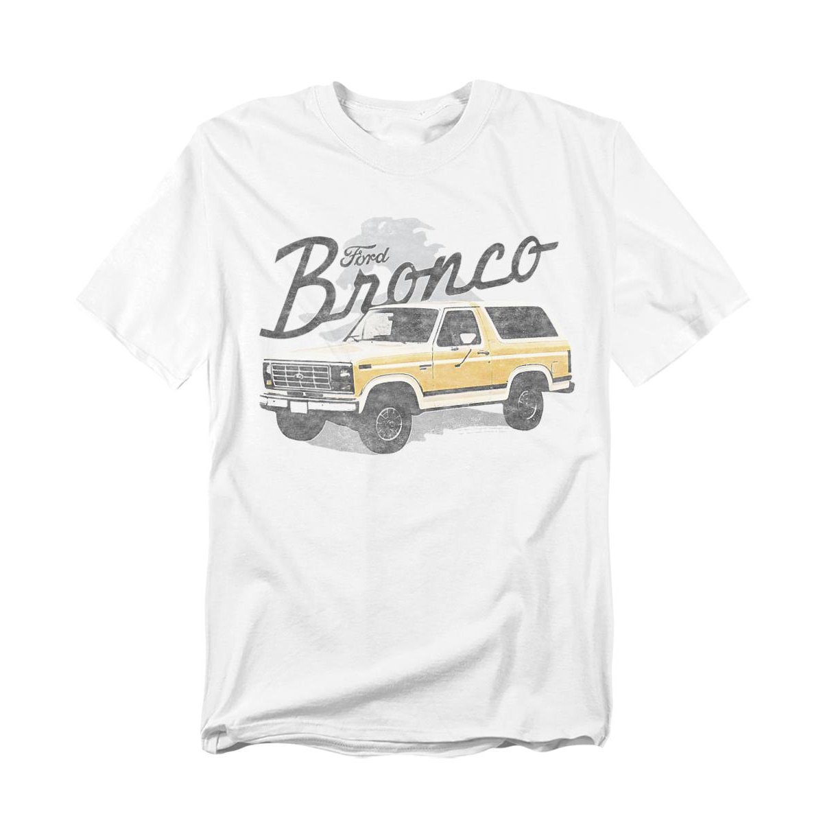 Click here for Mustang Mens Ford Bronco T-Shirt - White prices