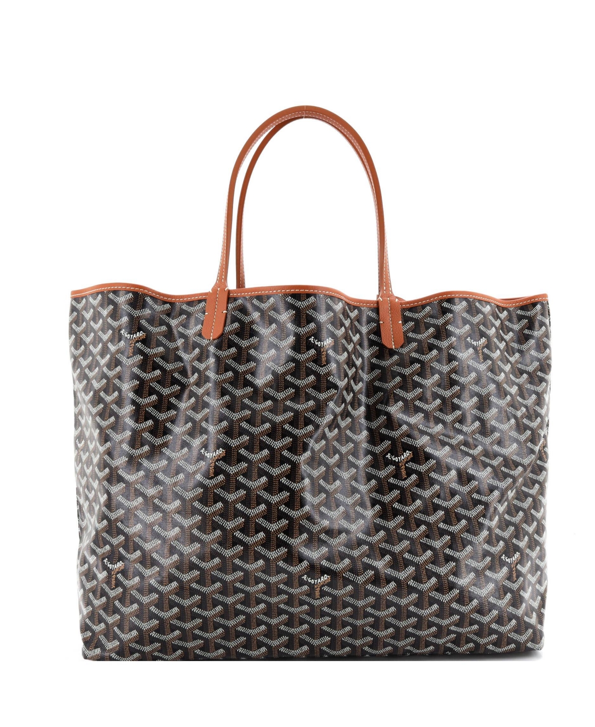 Click here for Pre-Owned Goyard Gm Saint Louis Tote Coated Canvas... prices