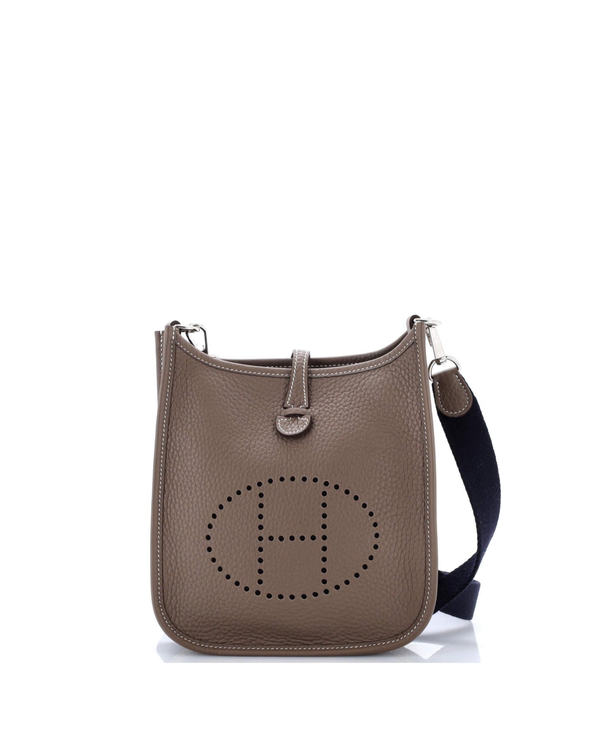 Click here for Pre-Owned HERMES Tpm Evelyne Bag Gen Iii Clemence... prices