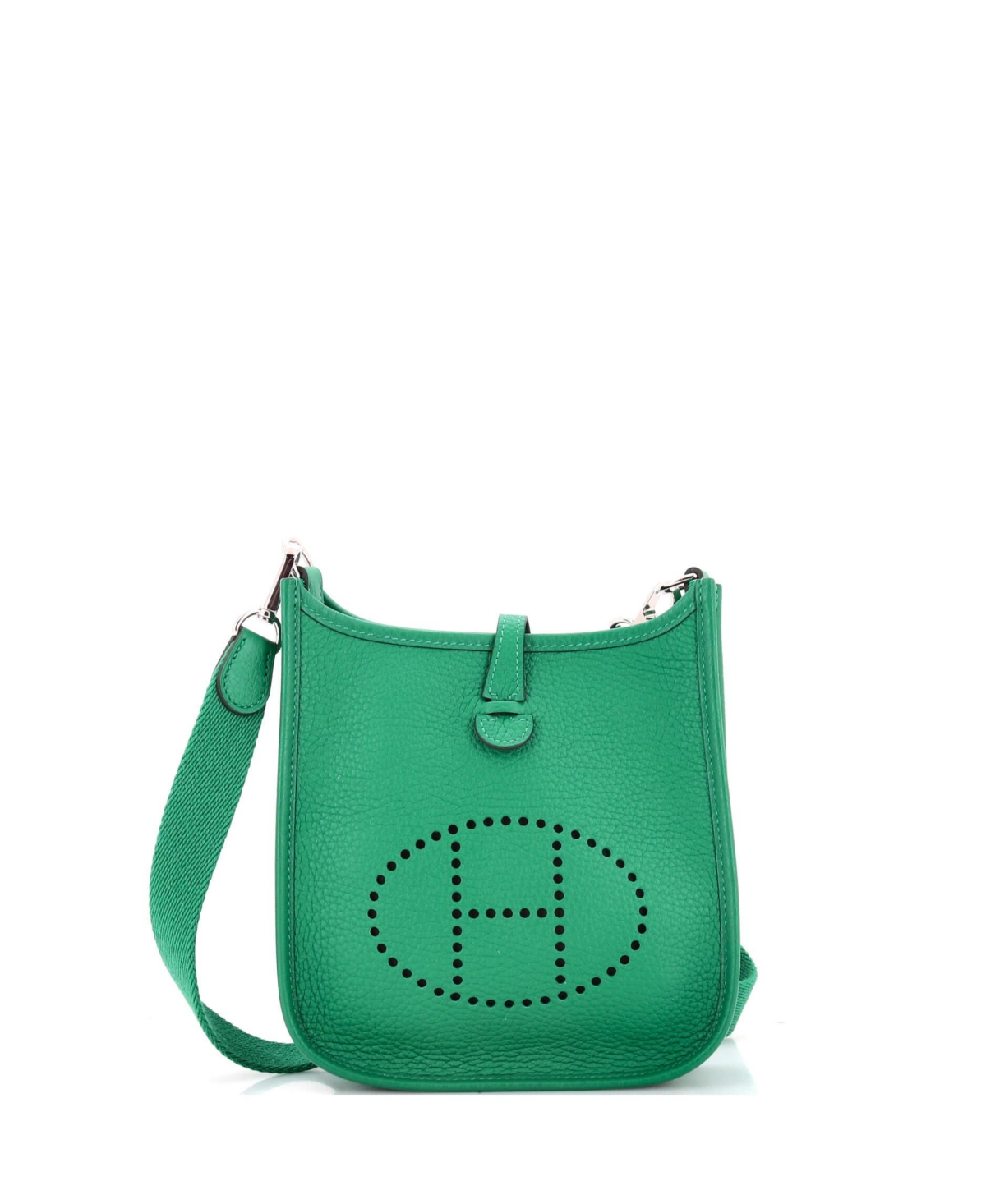 Click here for Pre-Owned HERMES Tpm Evelyne Bag Gen Iii Clemence... prices