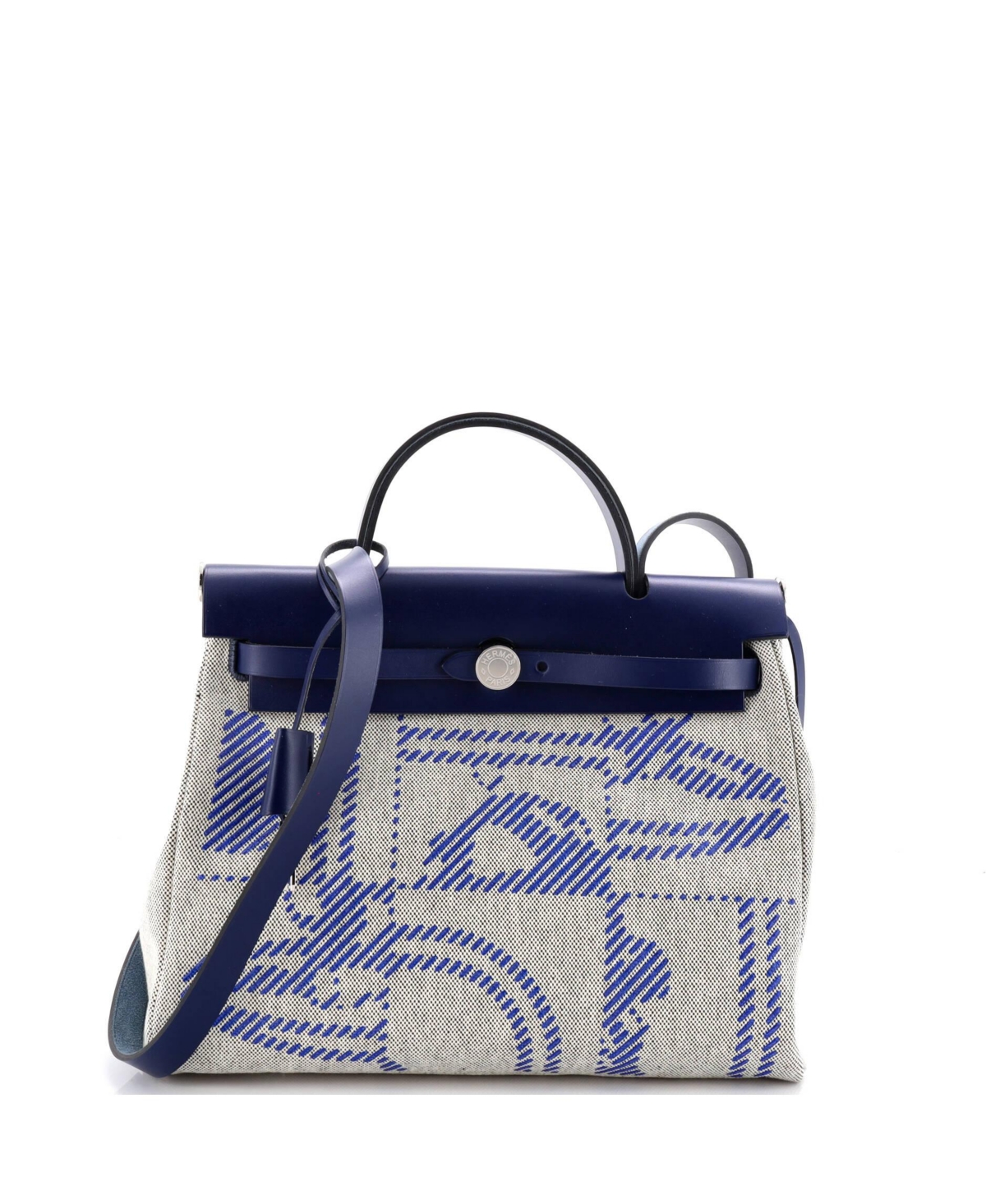 Click here for Pre-Owned HERMES 31 Herbag Zip Relief Brides de Ga... prices