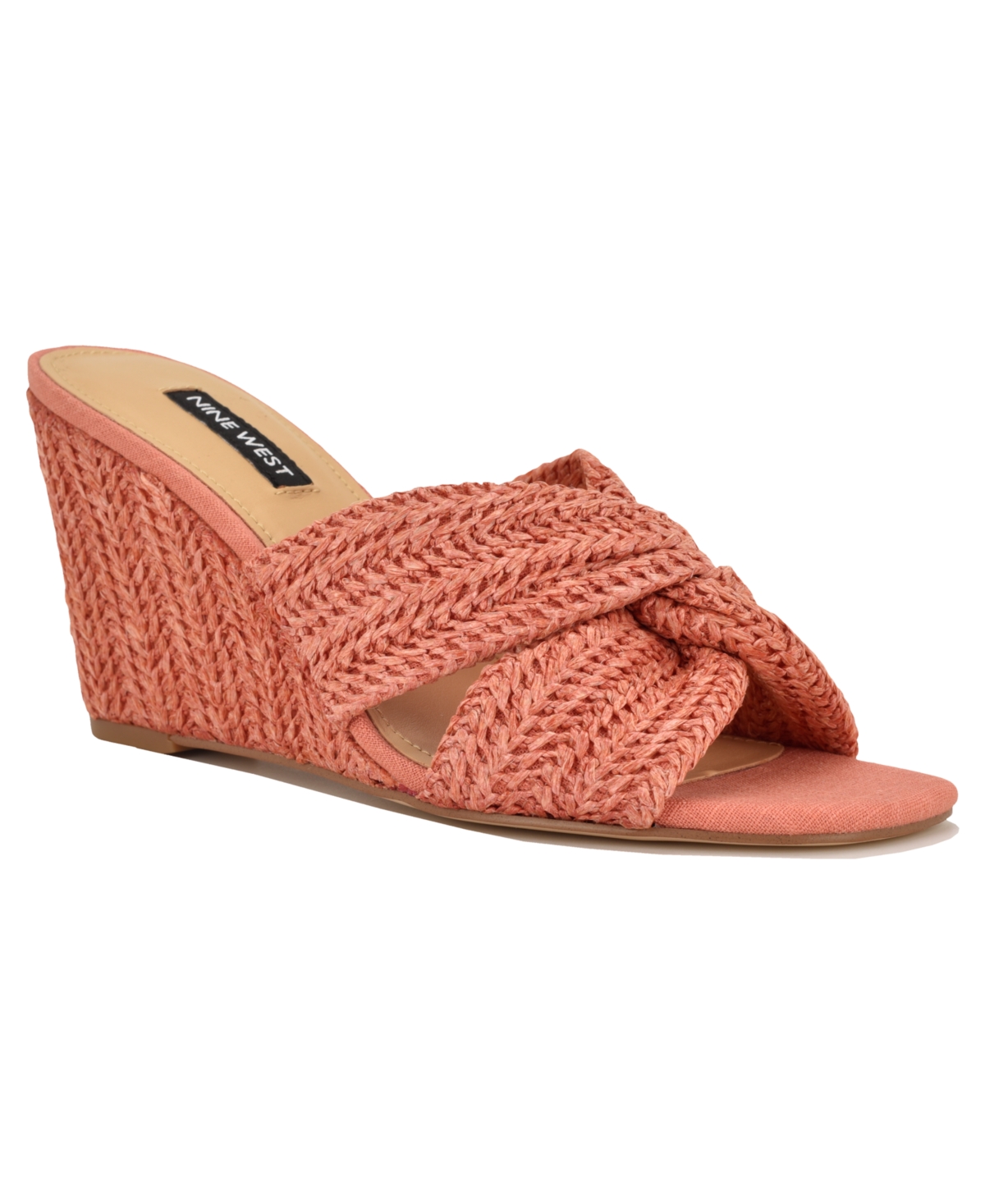 Click here for Nine West Womens Nejia Woven Slip-On Wedge Sandals... prices