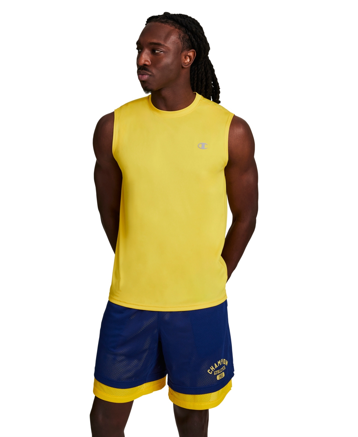 Click here for Champion Mens Sleeveless Sport Muscle Tank Top - F... prices