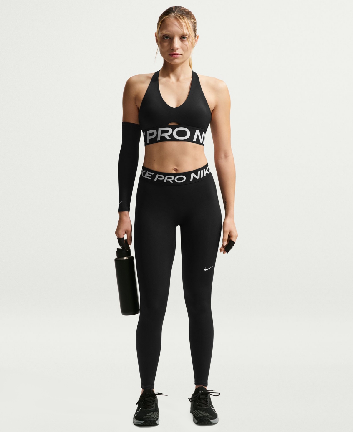 Click here for Nike Womens Mid-Rise Full-Length Leggings - Black/... prices