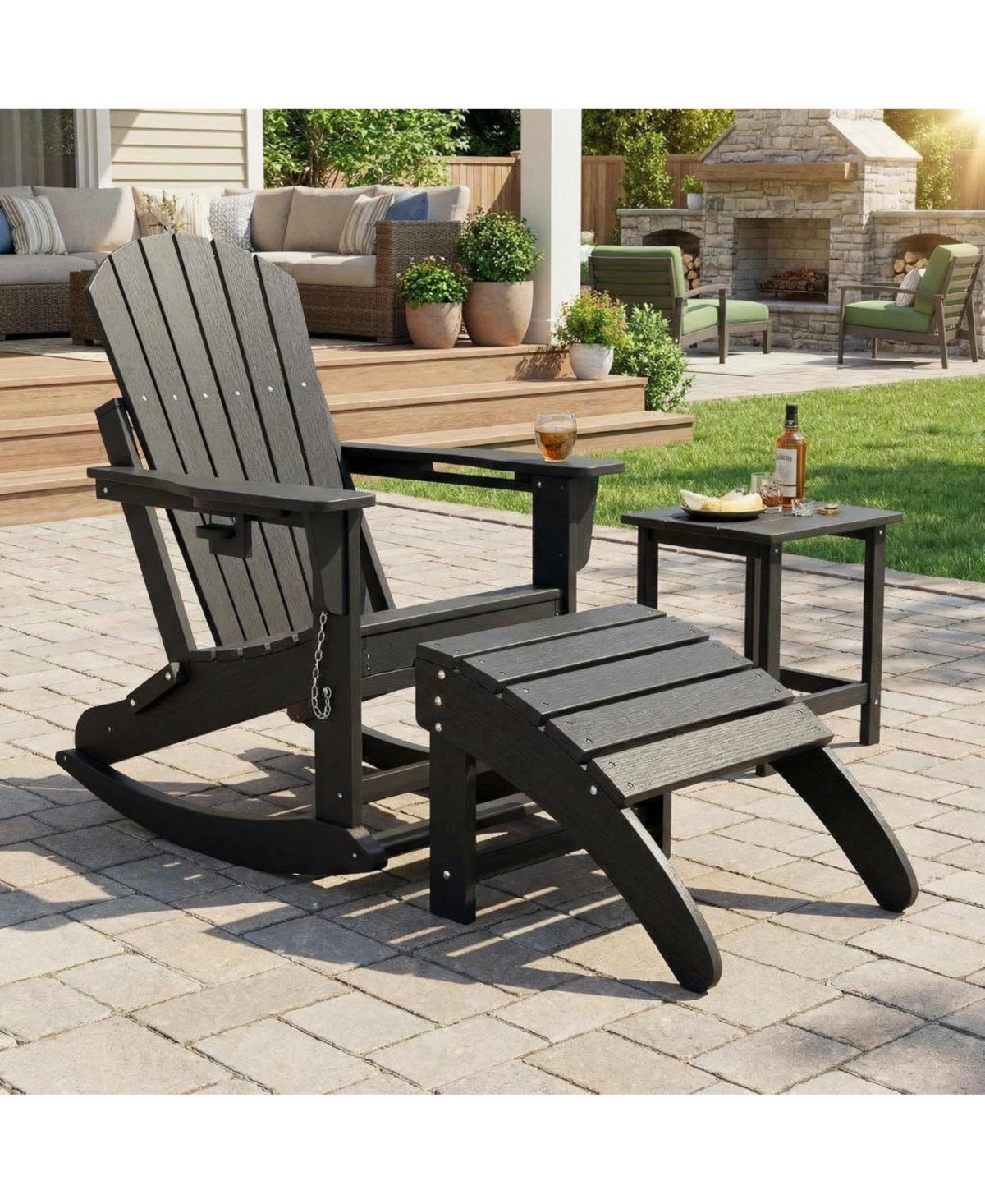 Click here for gaomon Hdpe Adirondack Ottoman Foot Rest  Weather... prices