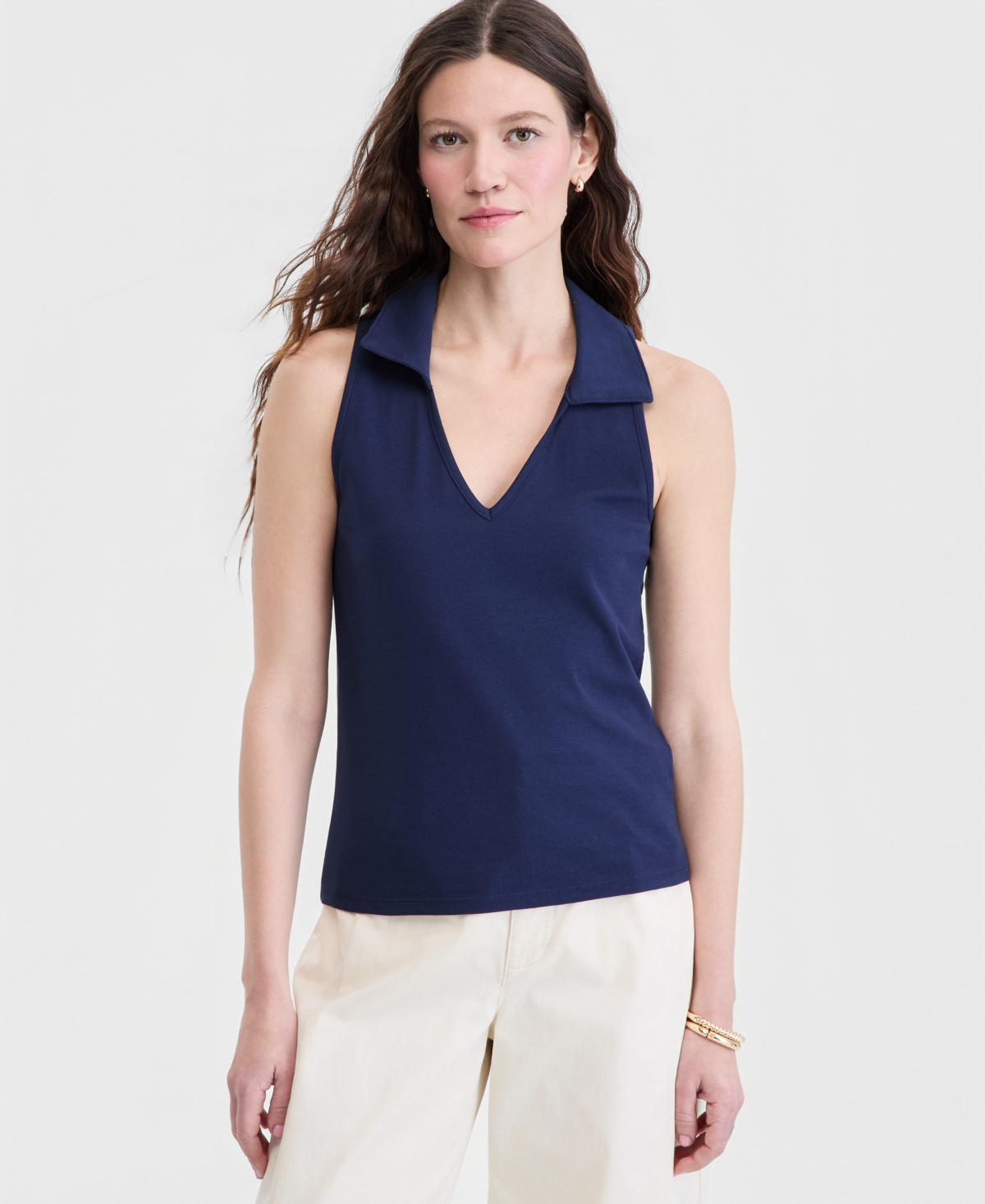 Click here for On 34th Womens Racerback Polo Tank Top  Macys Excl... prices