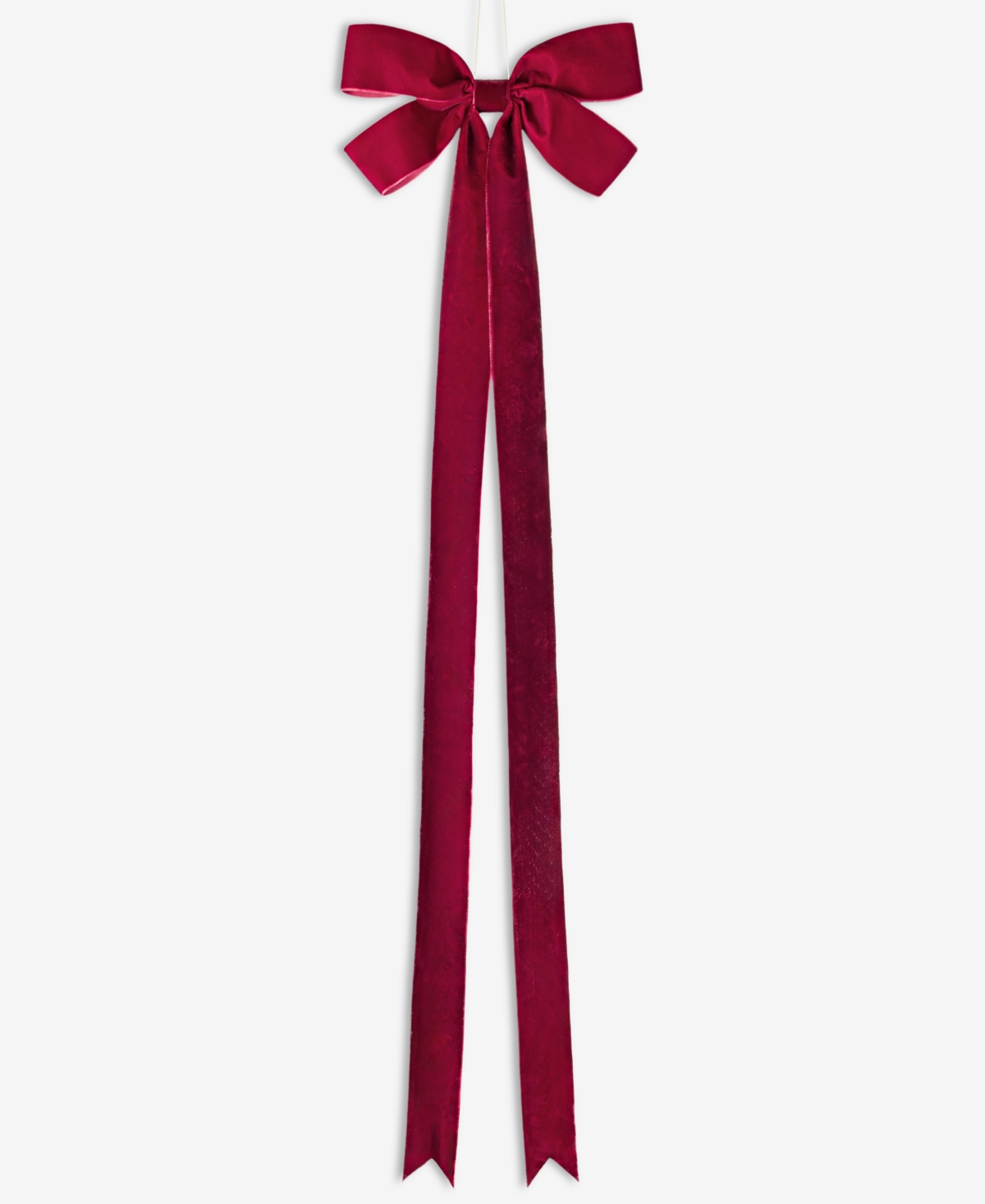 Click here for Holiday Lane Holiday Toile Fabric Bow Ornament  Ma... prices