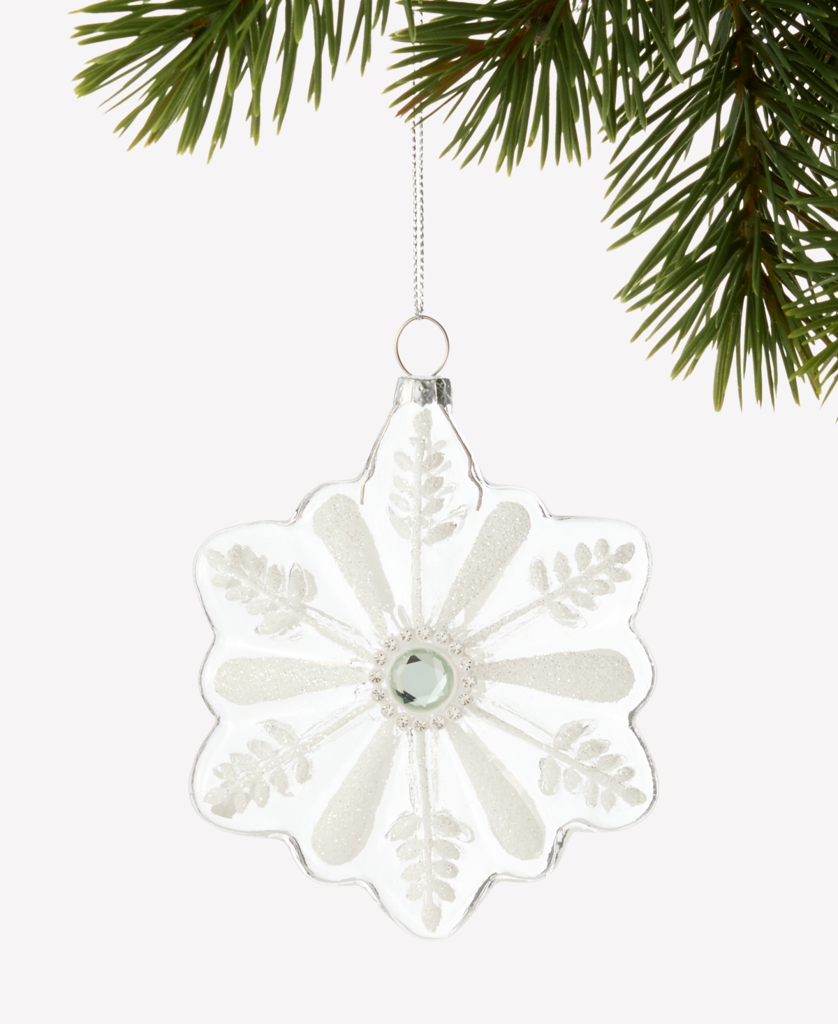 Click here for Holiday Lane Iced Delight Snowflake Ornament  Macy... prices