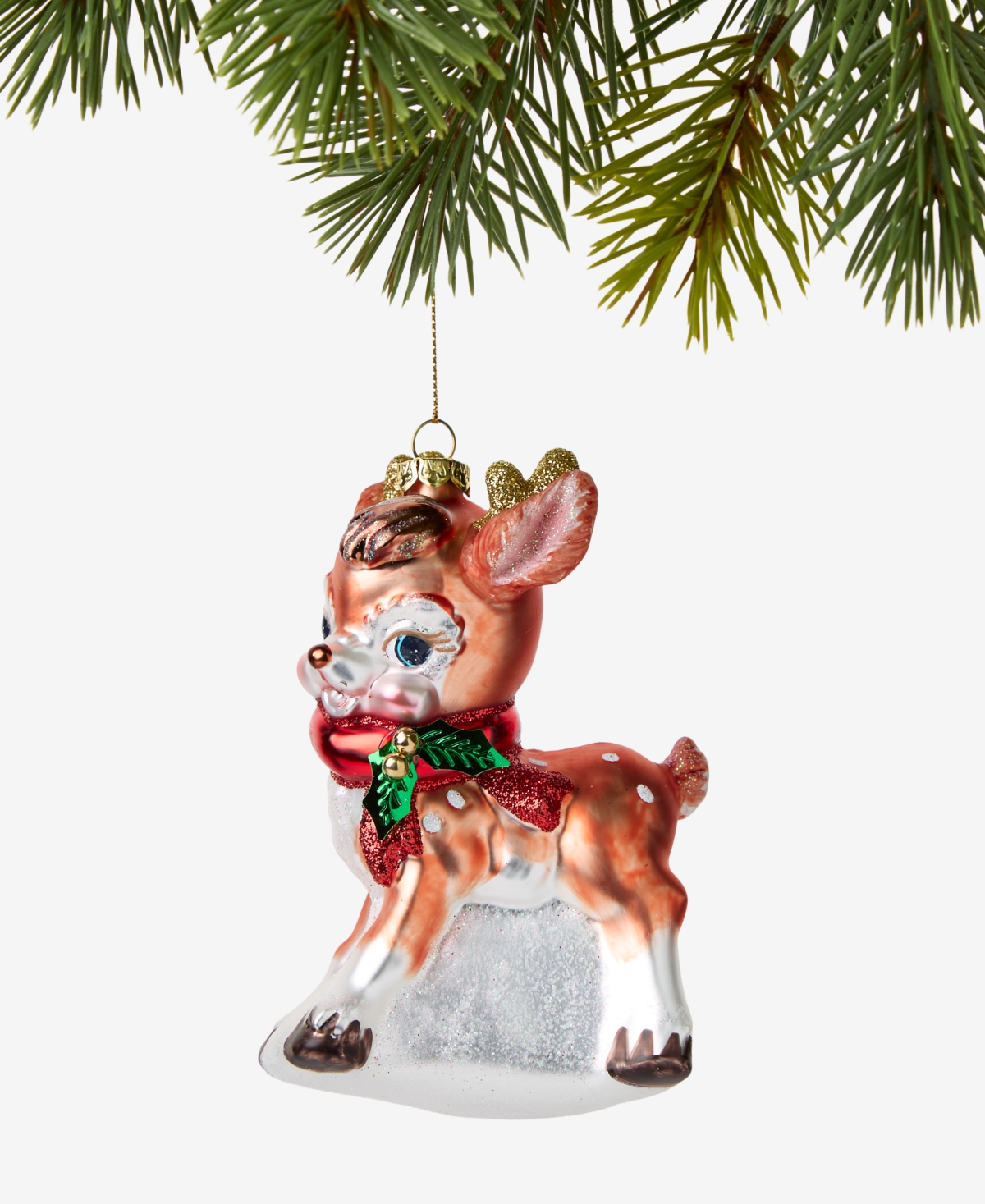 Click here for Holiday Lane Merry Magic Reindeer Ornament  Macys... prices