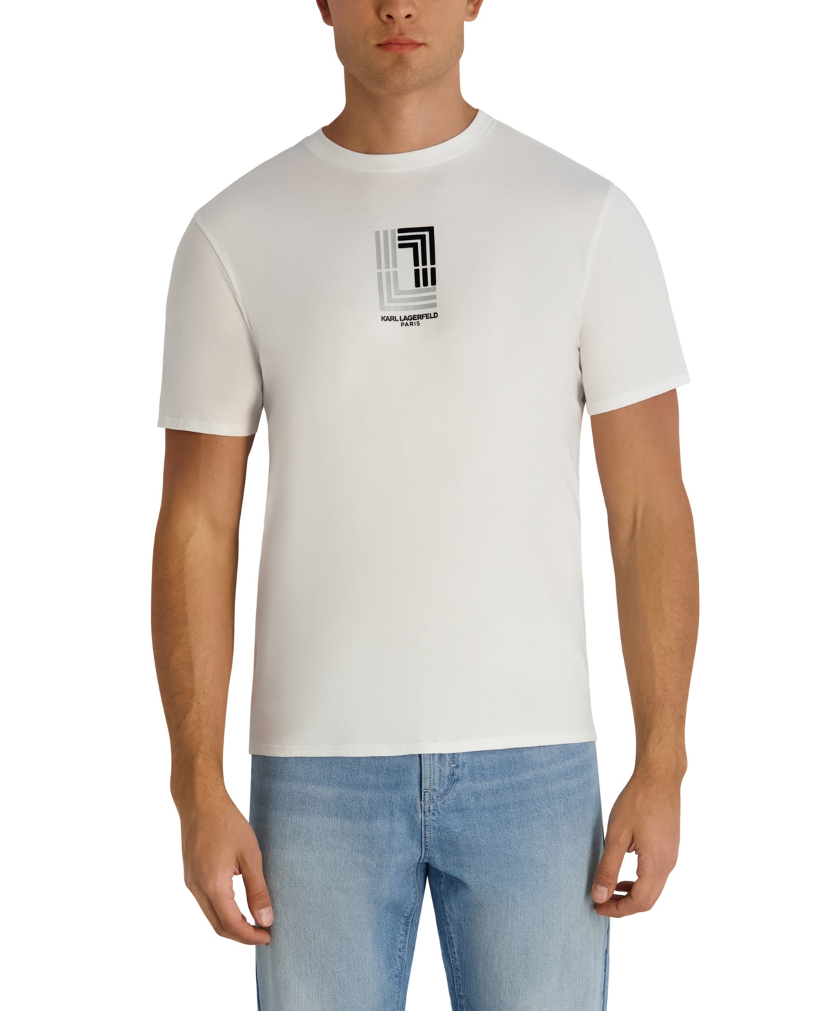 Click here for Karl Lagerfeld Paris Mens Regular-Fit Round Neck T... prices