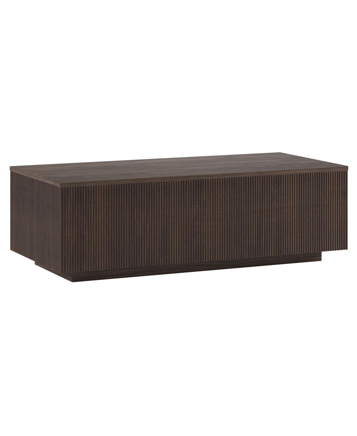 Click here for Hudson & Canal Reyes 48 Wide Rectangular Fluted Co... prices