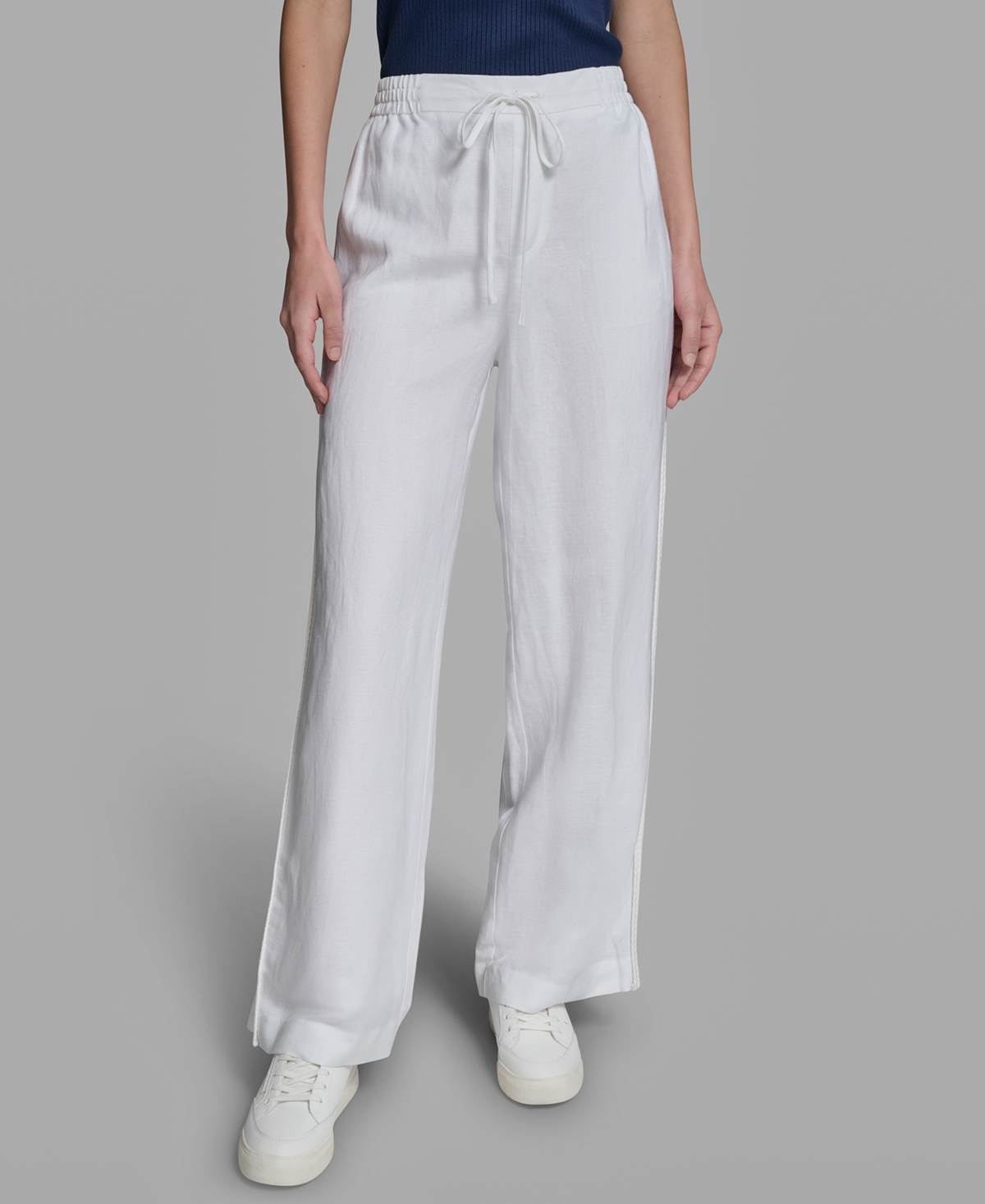 Click here for Karl Lagerfeld Paris Petite Pull-On Pants - Soft W... prices