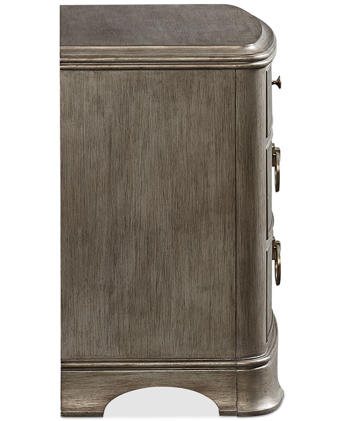 Furniture CLOSEOUT! Kelly Ripa Home Hayley Bedroom 3 Drawer Nightstand ...